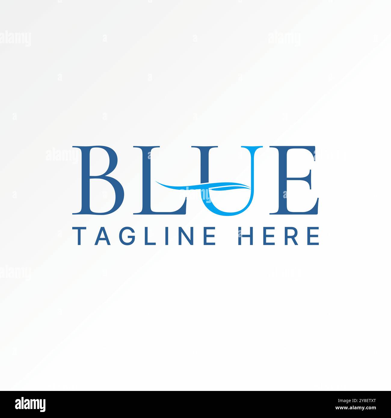 Word blue Stock Vector Images - Alamy