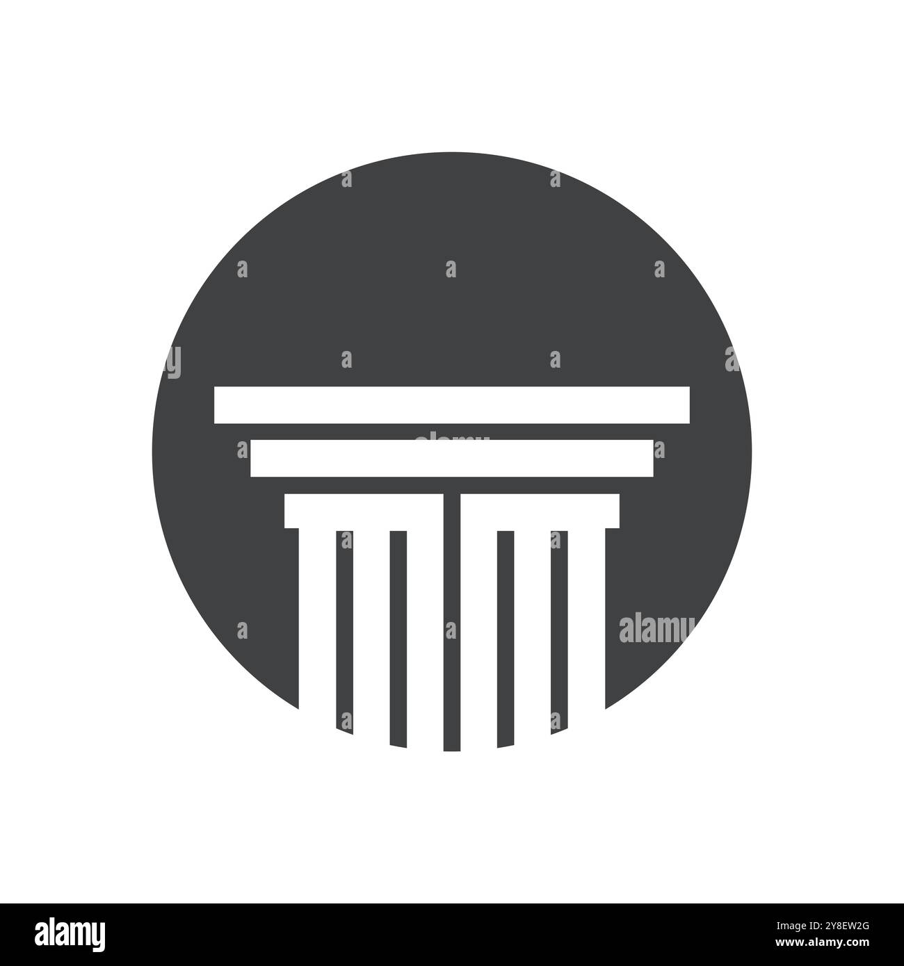 Column Logo vector symbol Template Stock Vector Image & Art - Alamy
