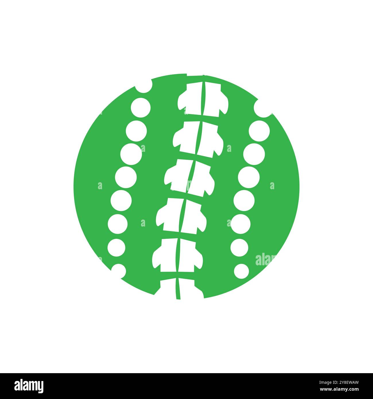 Spine diagnostics symbol logo template vector illustration design Stock ...