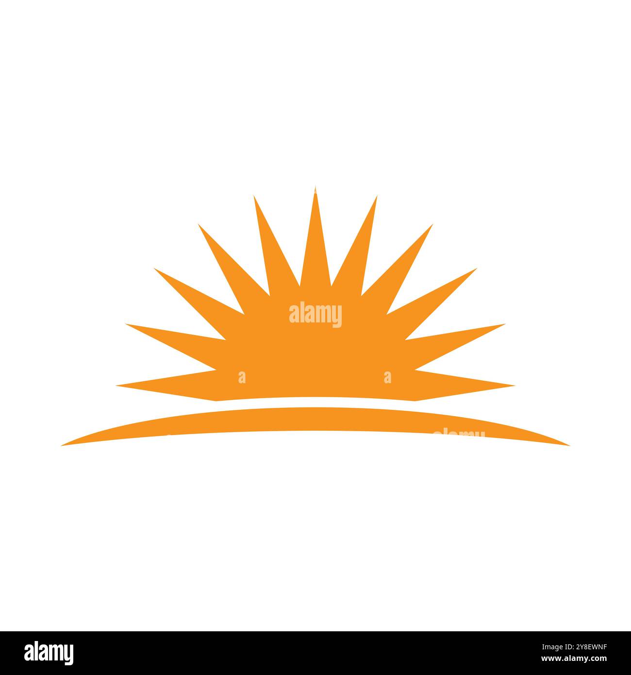 Sun logo vector template and symbol design Stock Vector Image & Art - Alamy