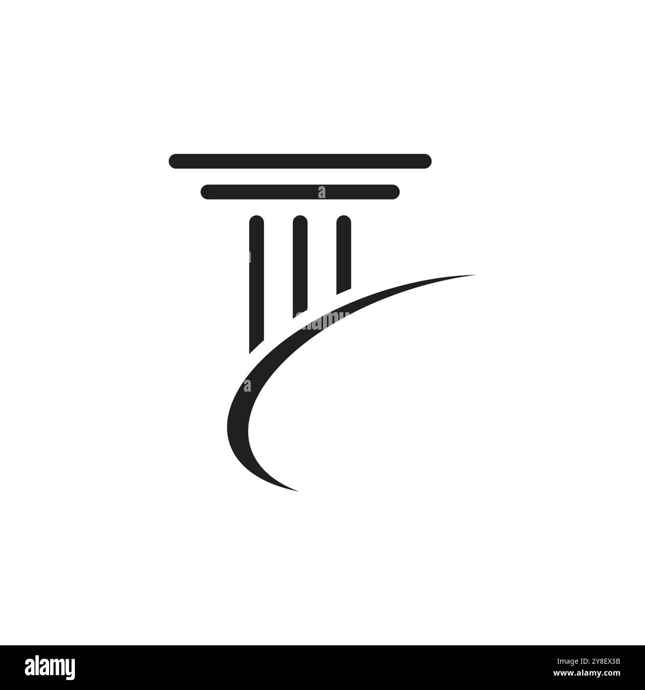 Column logo vector template element symbol design Stock Vector Image ...