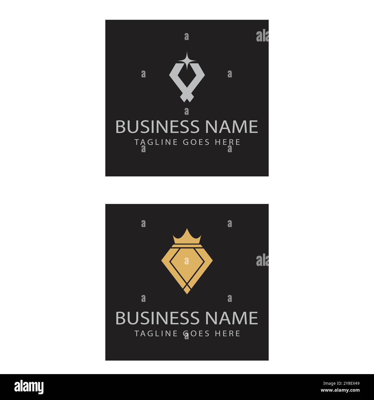 Diamond logo vector template symbol design Stock Vector Image & Art - Alamy