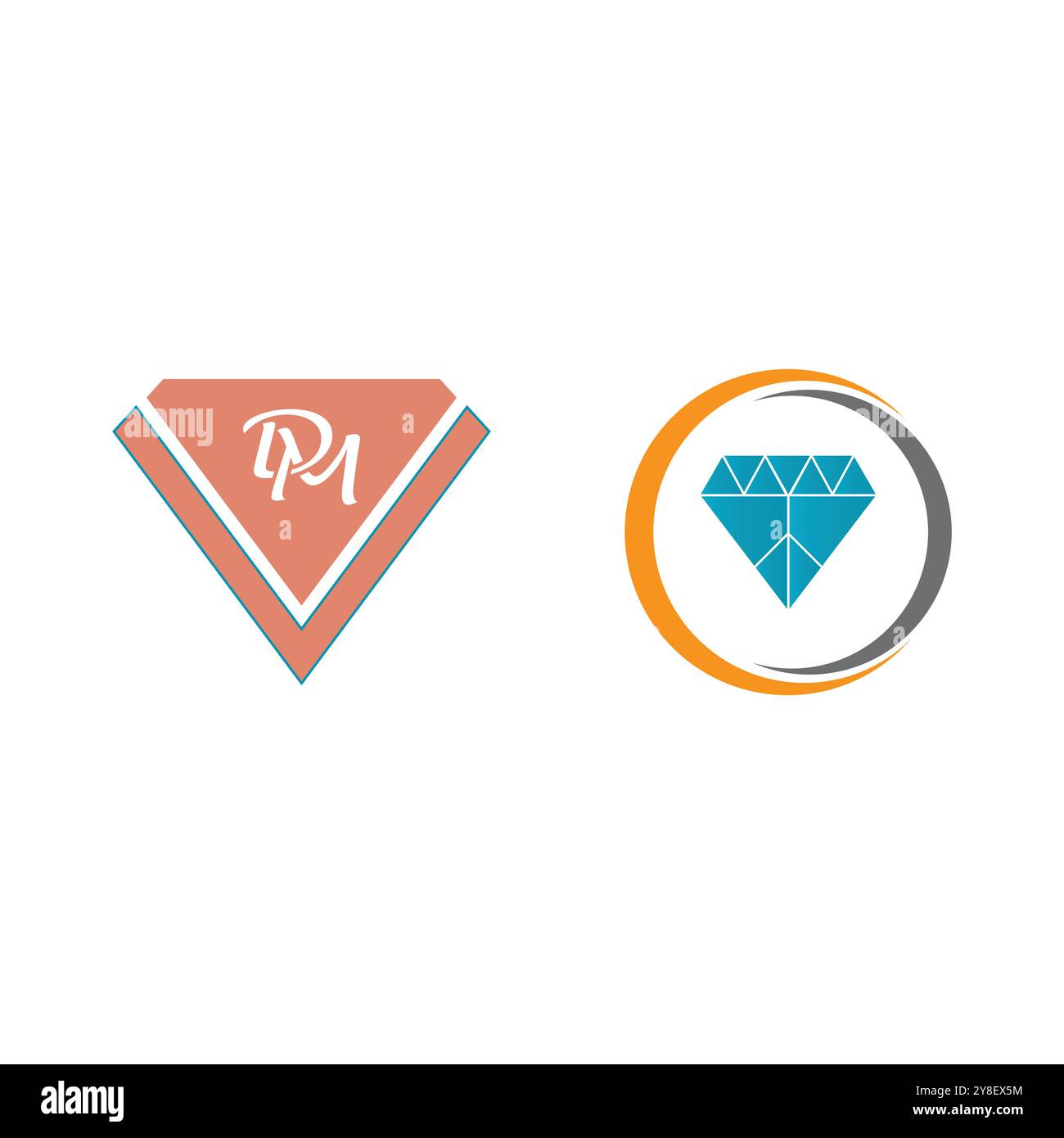 Diamond logo vector template symbol design Stock Vector Image & Art - Alamy