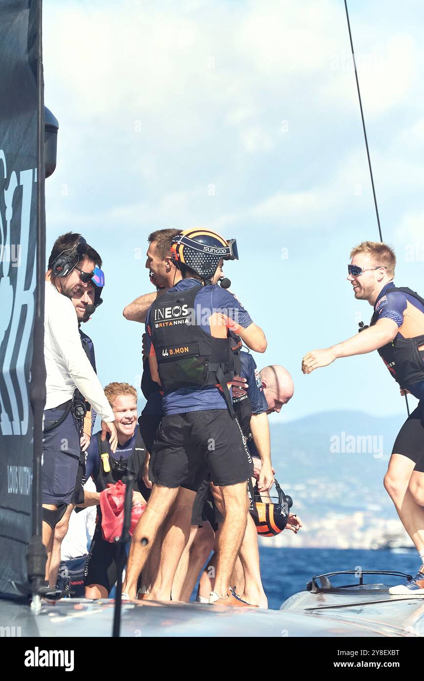 2024 America's Cup - Barcelona, Spain Final Round Robin LVC race 11 ...