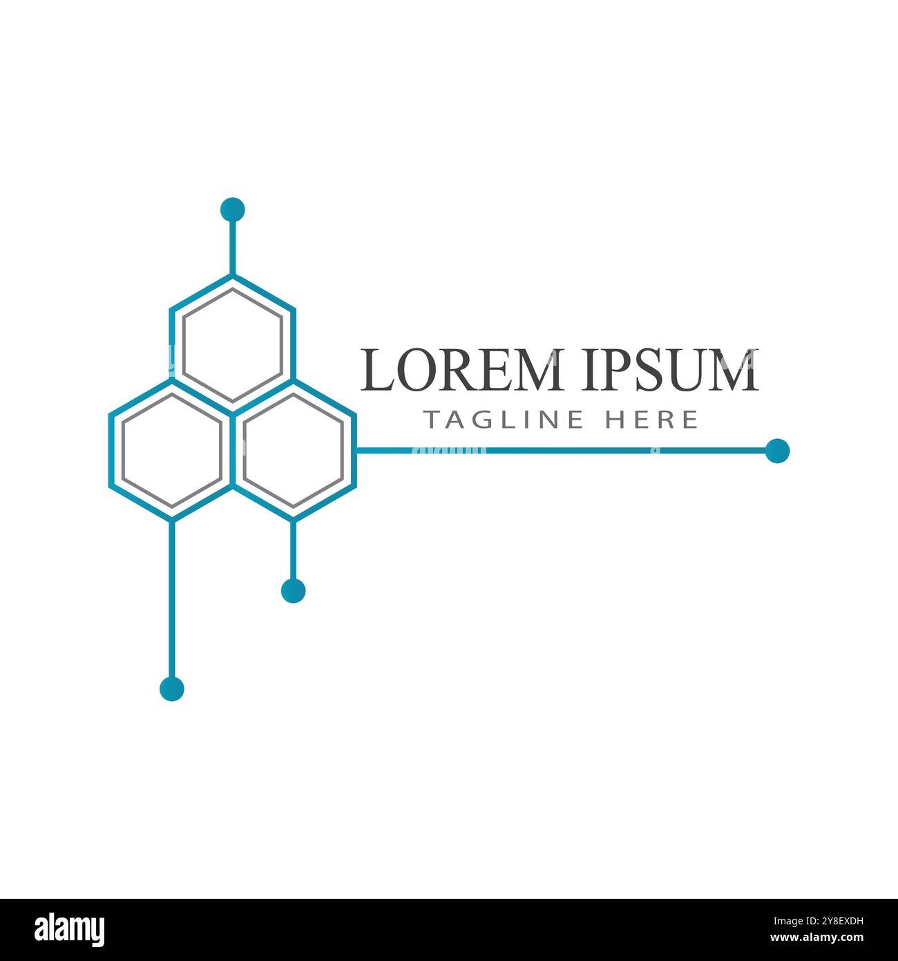 Molecule logo vector symbol template Stock Vector Image & Art - Alamy