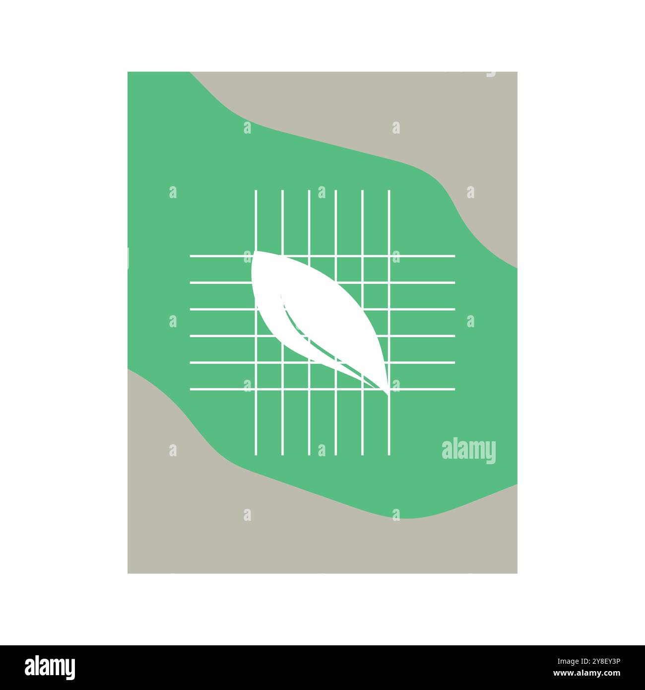 Farm line design composition Cut Out Stock Images & Pictures - Alamy