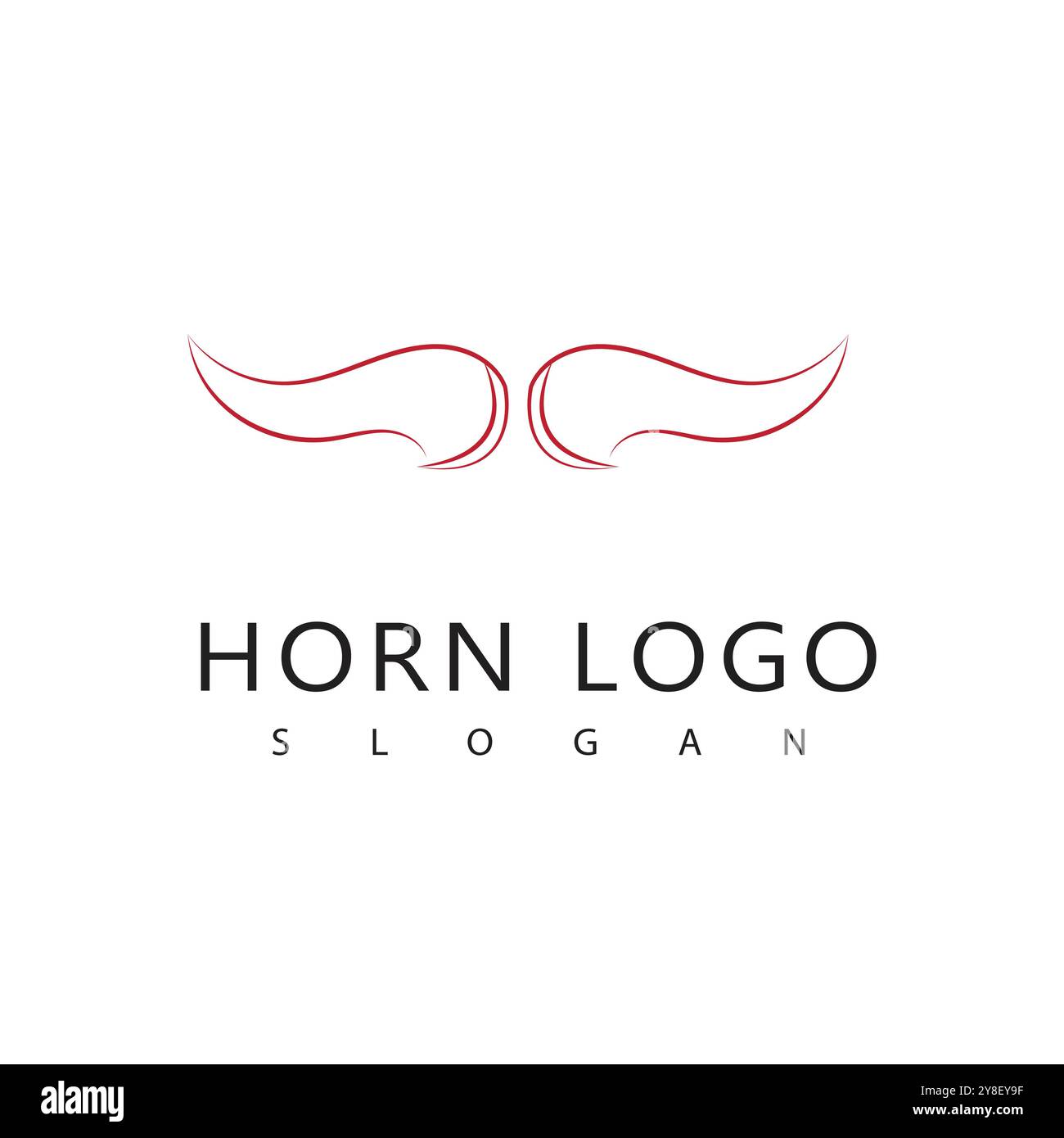 horn logo vector element and symbol design Stock Vector Image & Art - Alamy