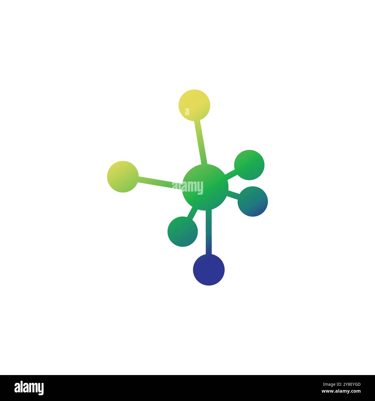 Molecule logo vector symbol template Stock Vector Image & Art - Alamy
