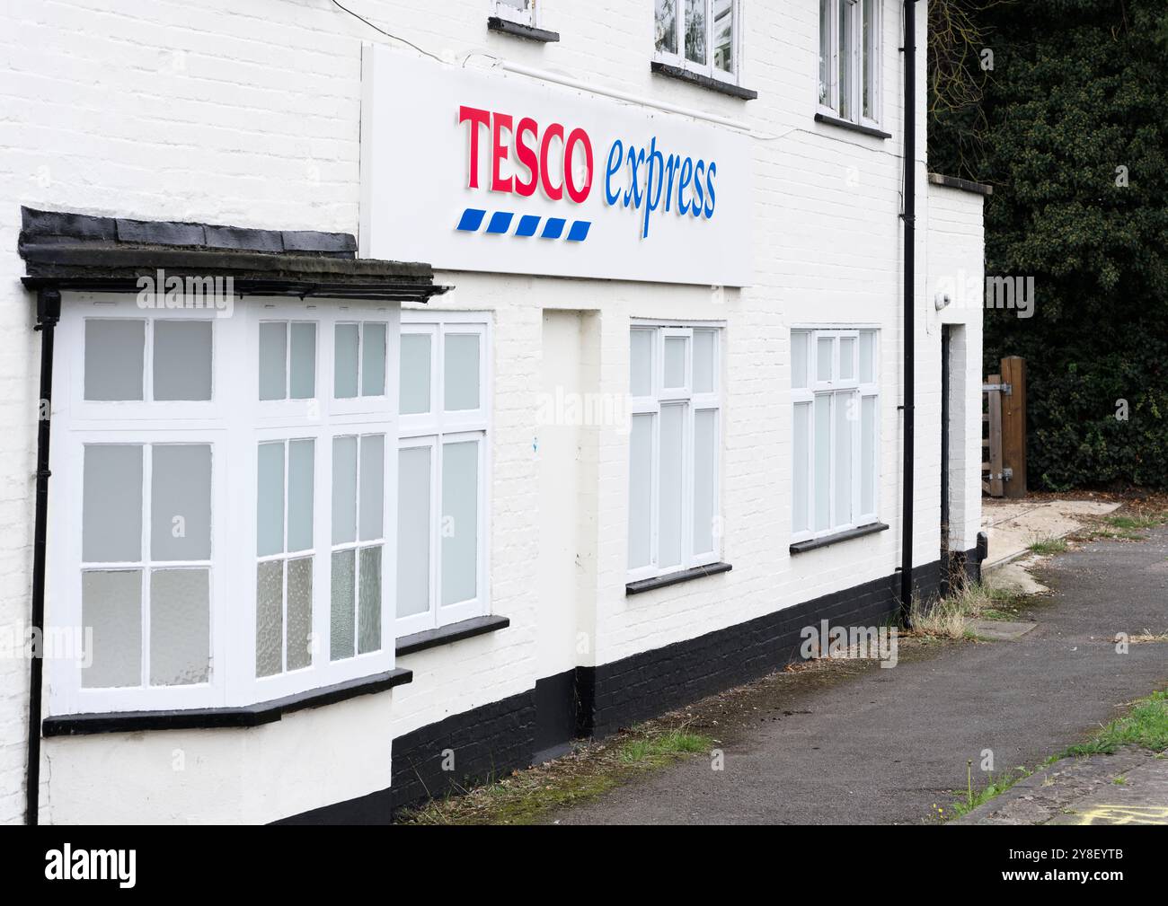 Tesco Express grocery shop, St Ives, Cambridgeshire, England Stock ...
