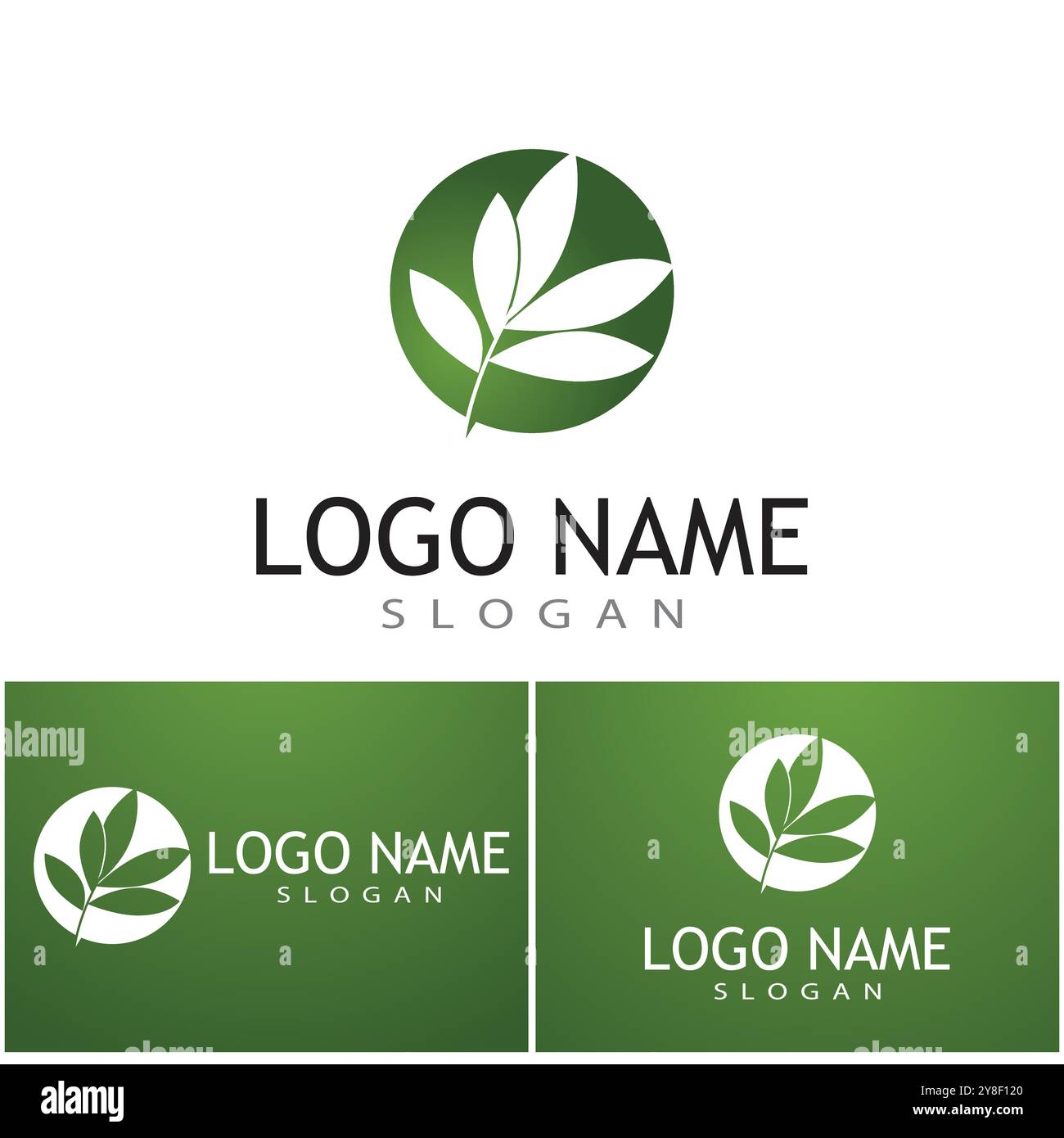 Leaf and Shutter Lens Aperture for Nature Photographer logo design ...