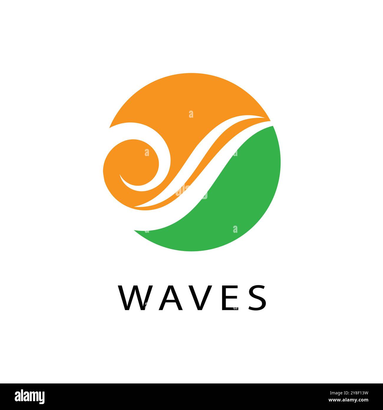 Water wave Logo vector and symbol Template Stock Vector Image & Art - Alamy