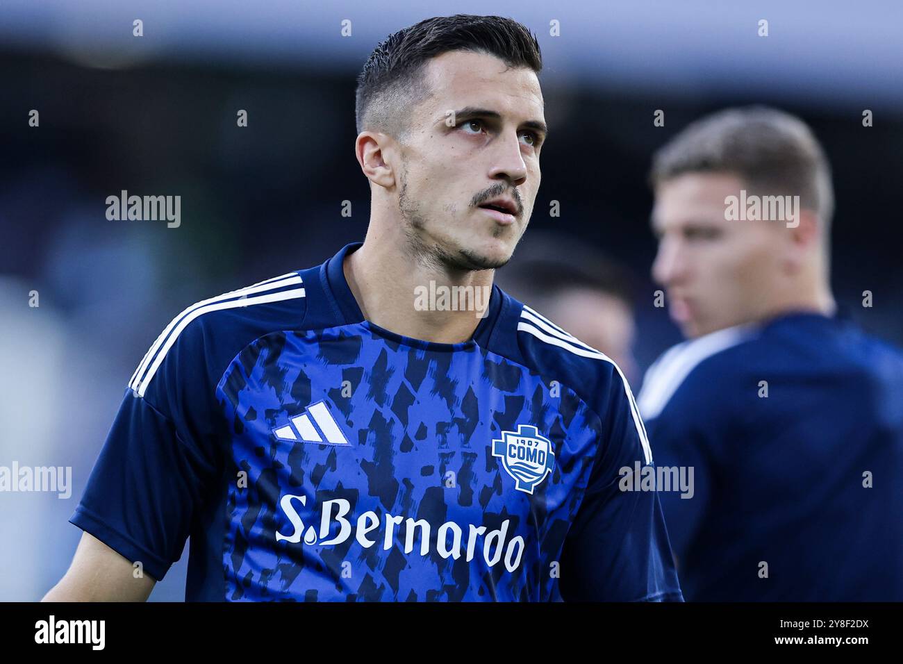 Como’s German defender Marc-Oliver Kempf looks before the Serie A ...