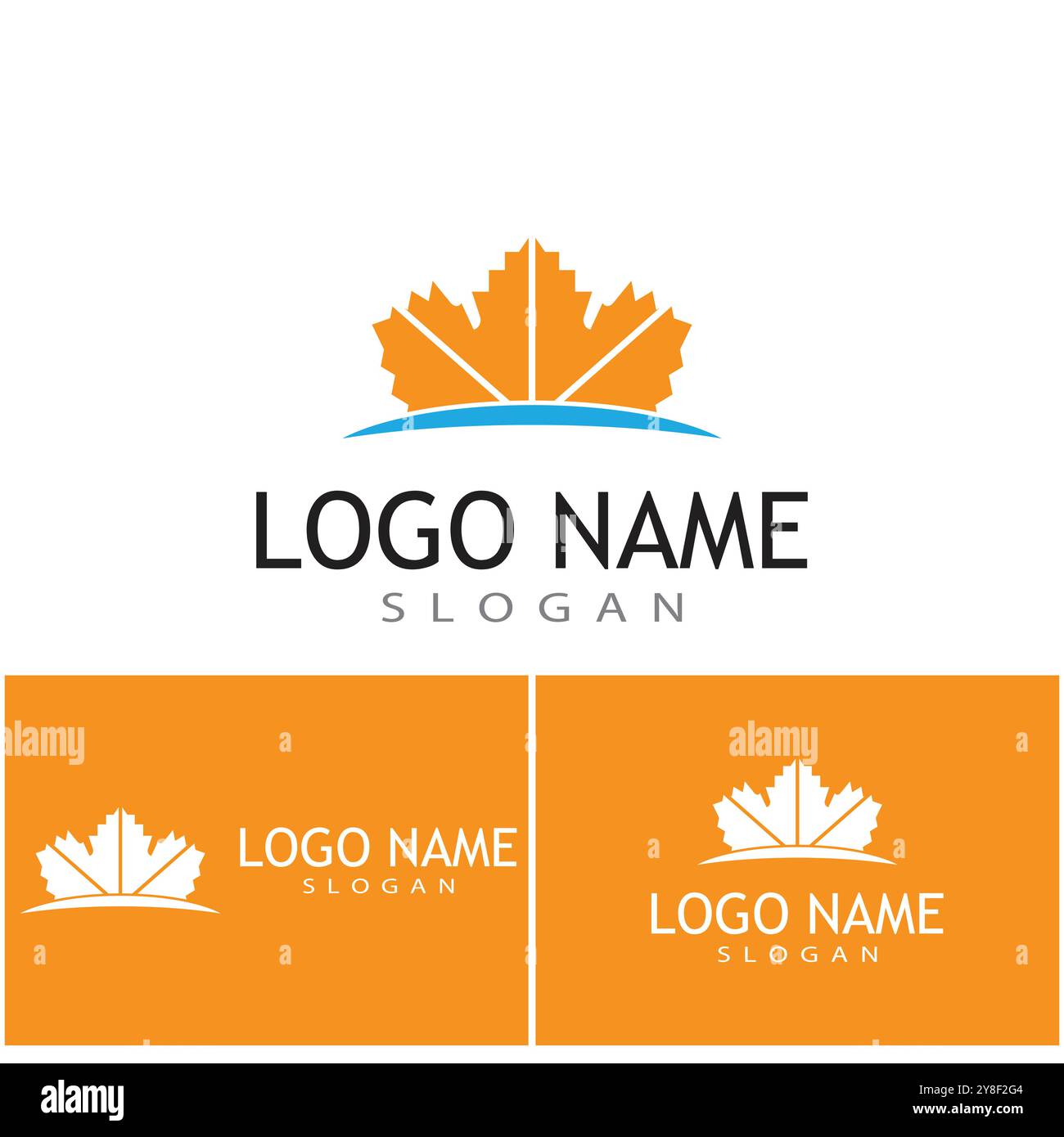 Maple leaf vector illustration design template Stock Vector Image & Art ...