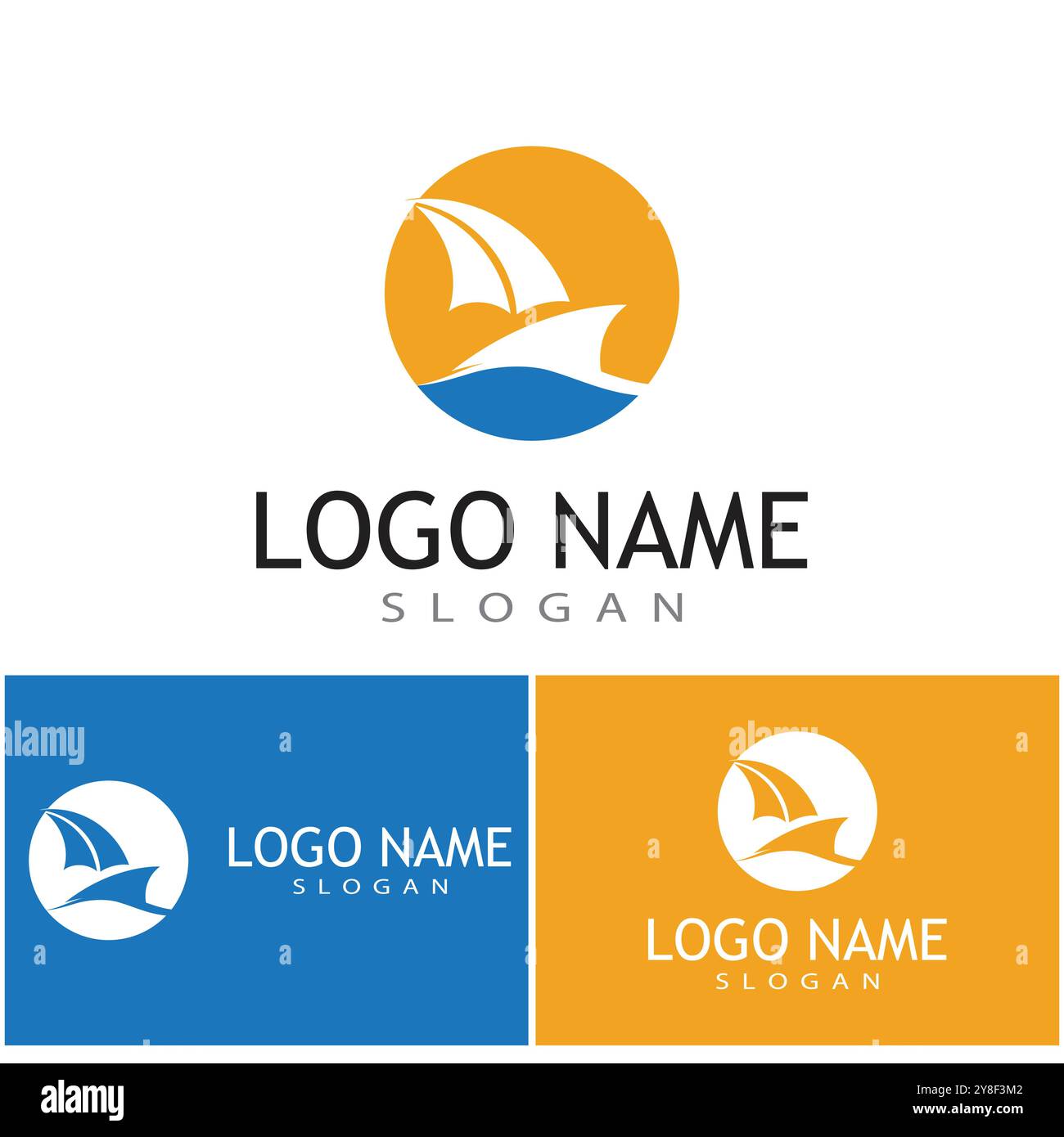 Ocean cruise liner ship silhouette simple linear Stock Vector Image ...