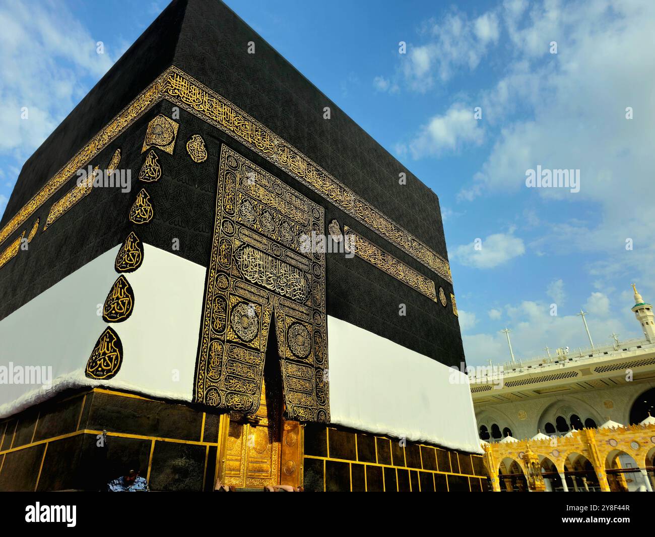 Mecca, Saudi Arabia, June 12 2024: Al Kaaba in Ihram clothing, The ...
