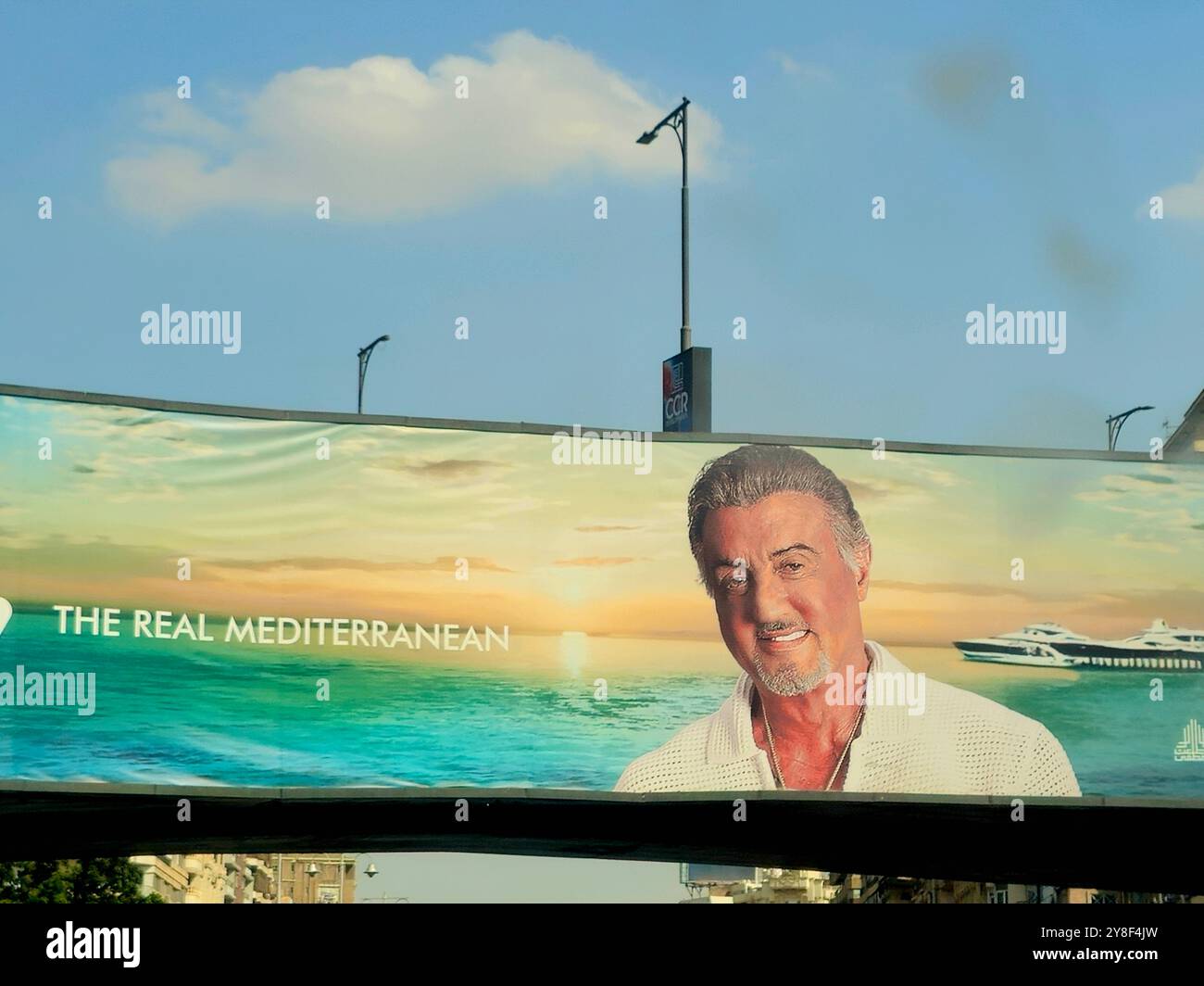 Cairo, Egypt, September 21 2024: advertising campaign Talaat Moustafa ...