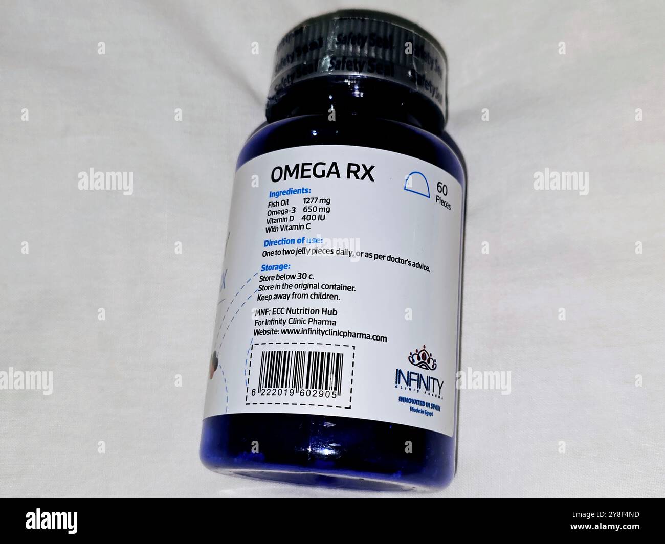 Cairo, Egypt, September 26 2024: OMEGA RX infinity clinic pharma, Omega ...