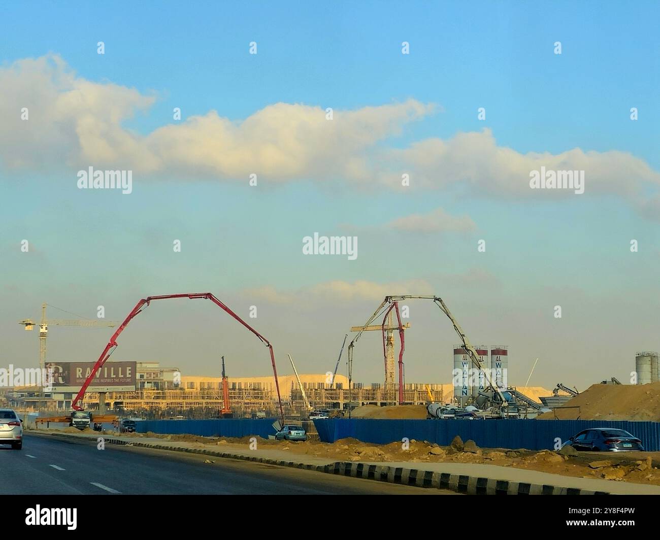 Cairo, Egypt, September 30 2024: New buildings and high rise of ...