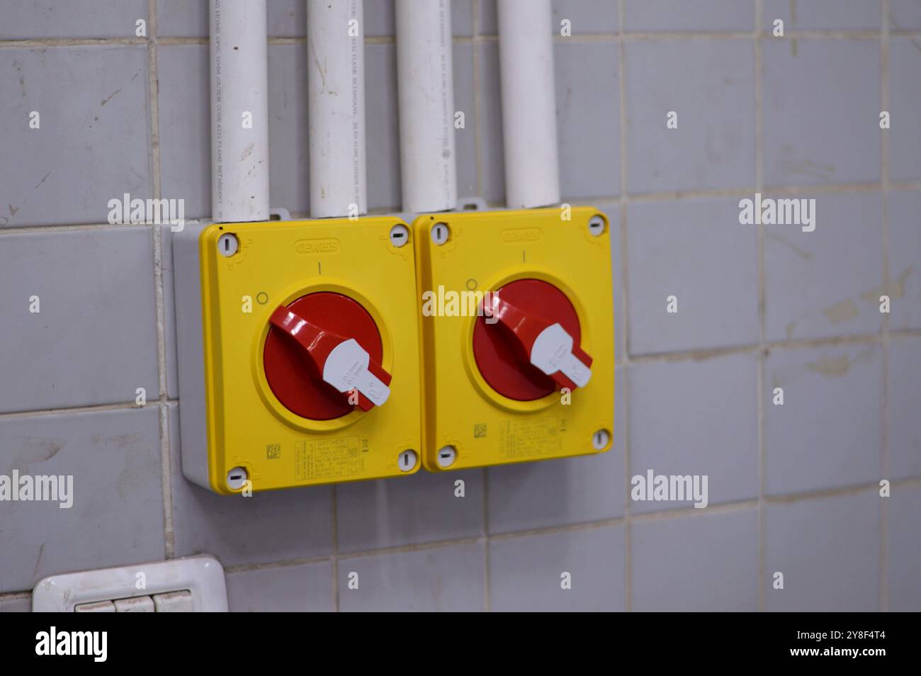 Cairo, Egypt, September 8 2024: GEWiSS rotary control isolator ...