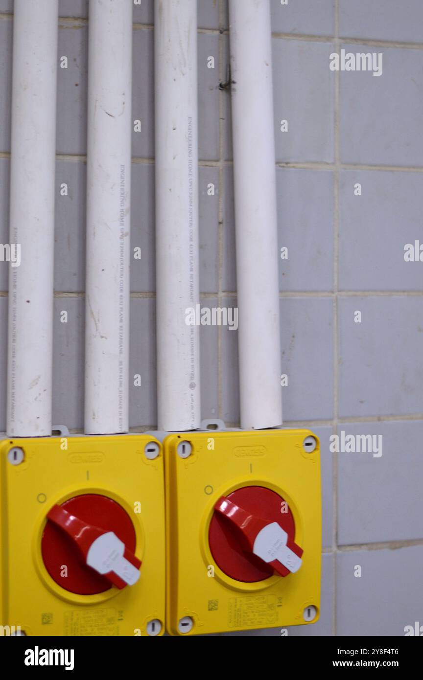 Cairo, Egypt, September 8 2024: GEWiSS rotary control isolator ...