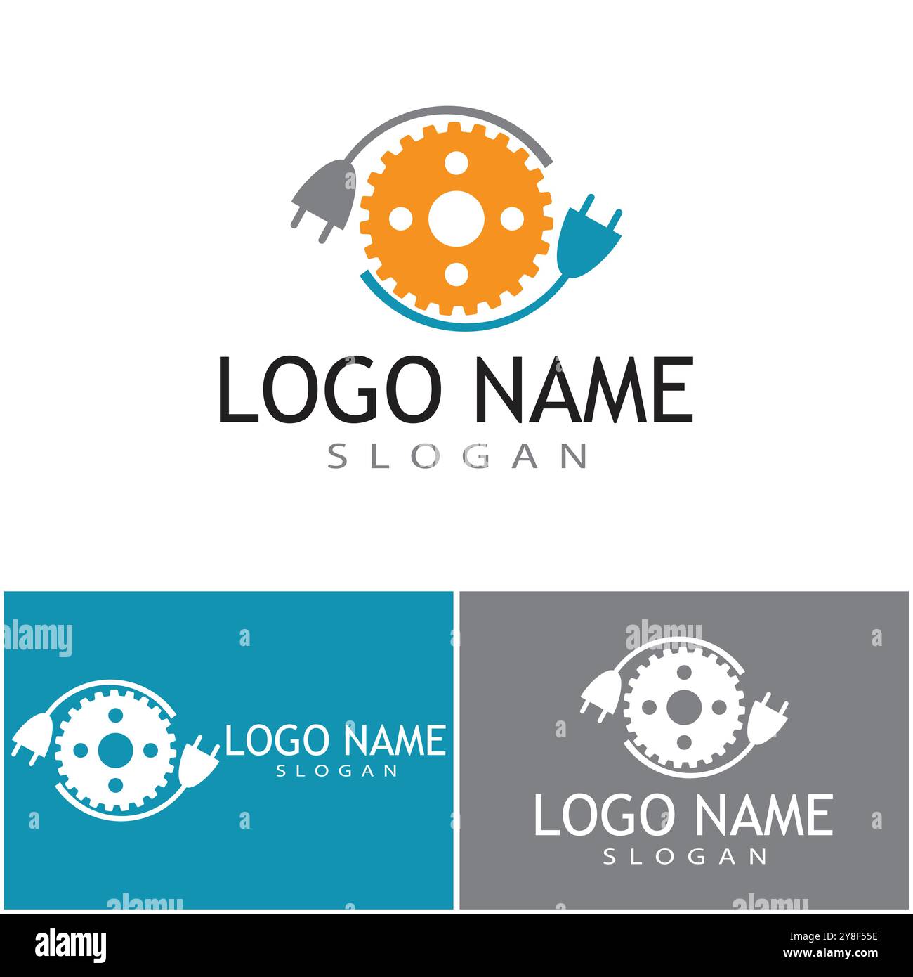 Technology logo template vector illustration Stock Vector Image & Art ...