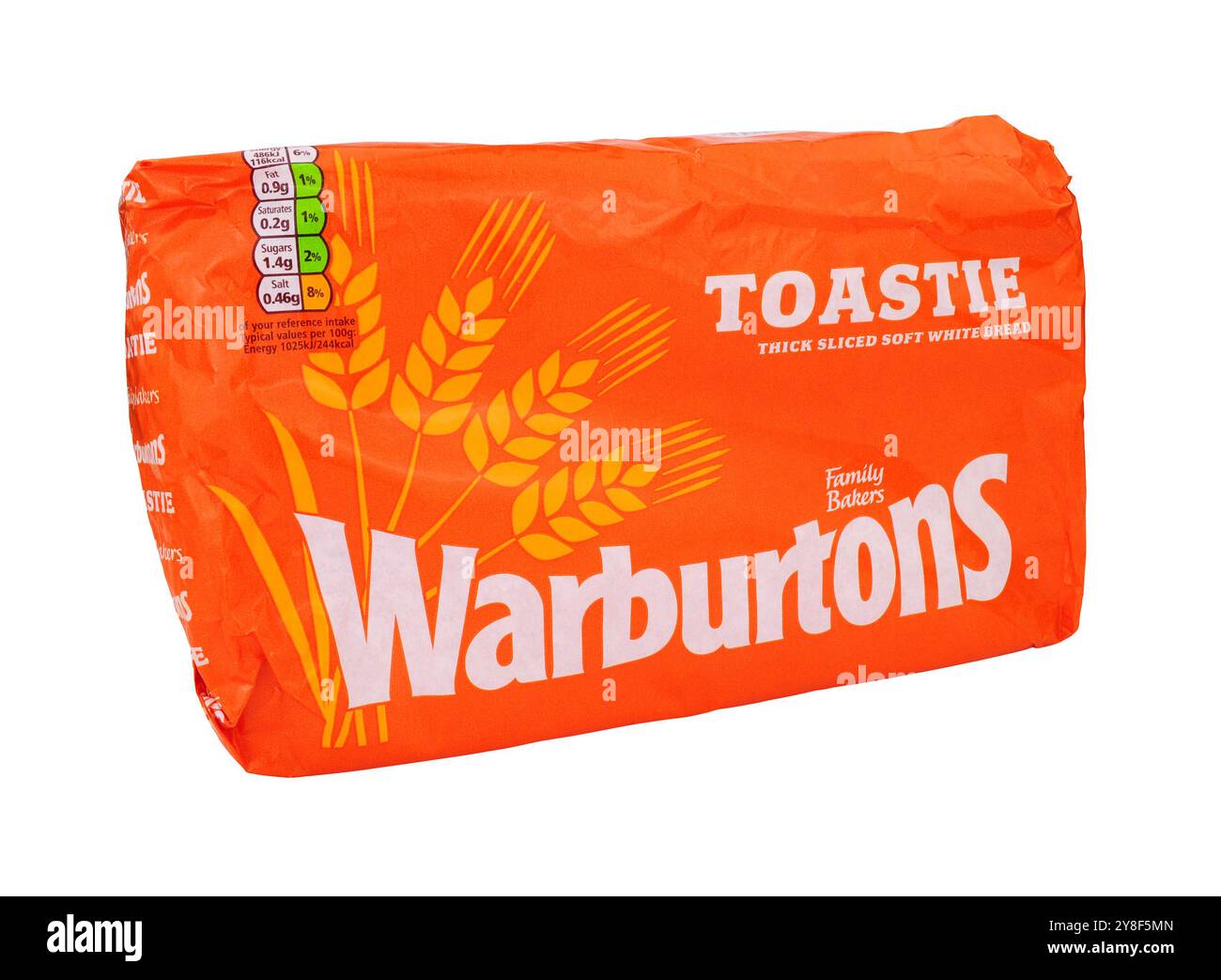 Warburtons toastie 800g thick sliced soft white bread loaf wrapped in ...