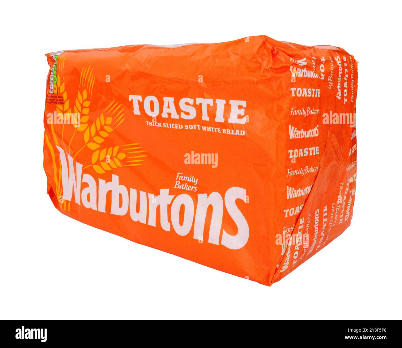 Warburtons toastie 800g thick sliced soft white bread loaf wrapped in ...