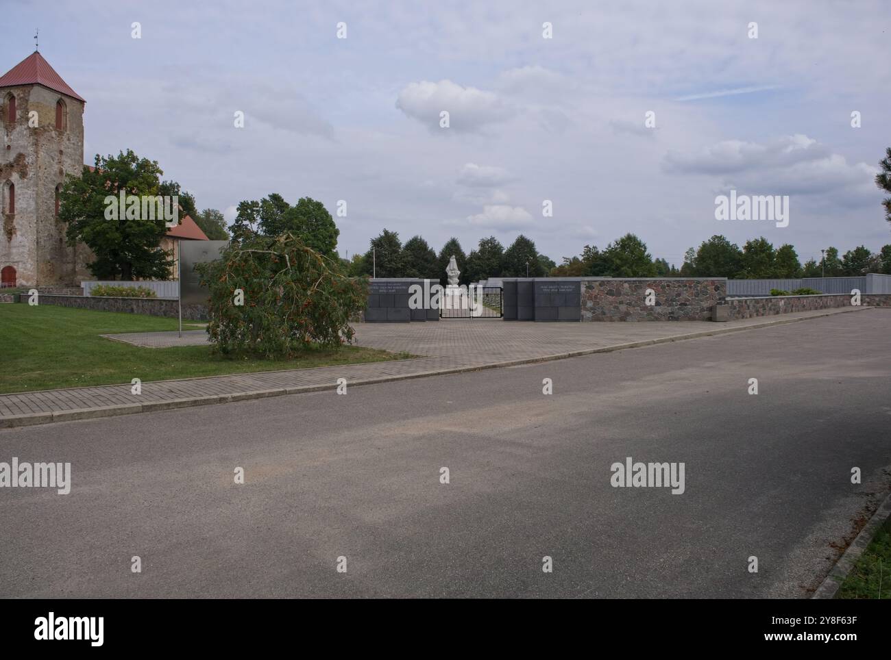 Lestene, Lithuania - Sep 12, 2024: Lestene Latvian War Cemetery ...