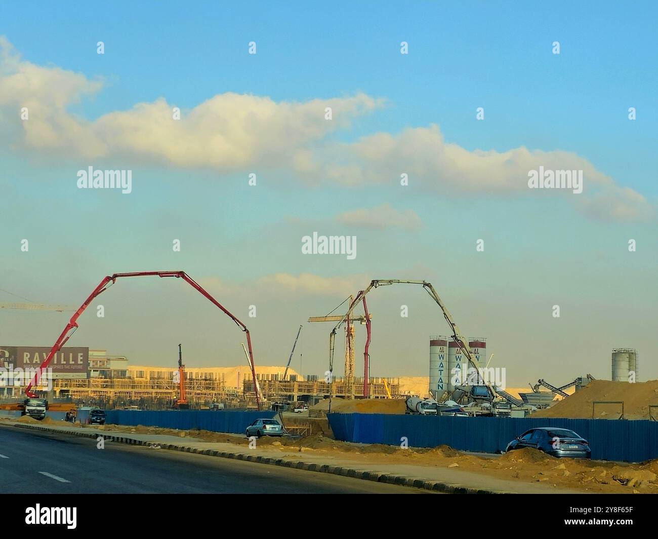 Cairo, Egypt, September 30 2024: New buildings and high rise of ...