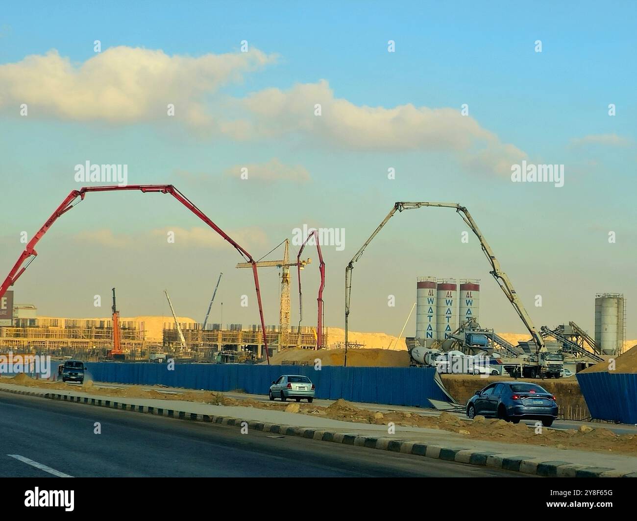 Cairo, Egypt, September 30 2024: New buildings and high rise of ...