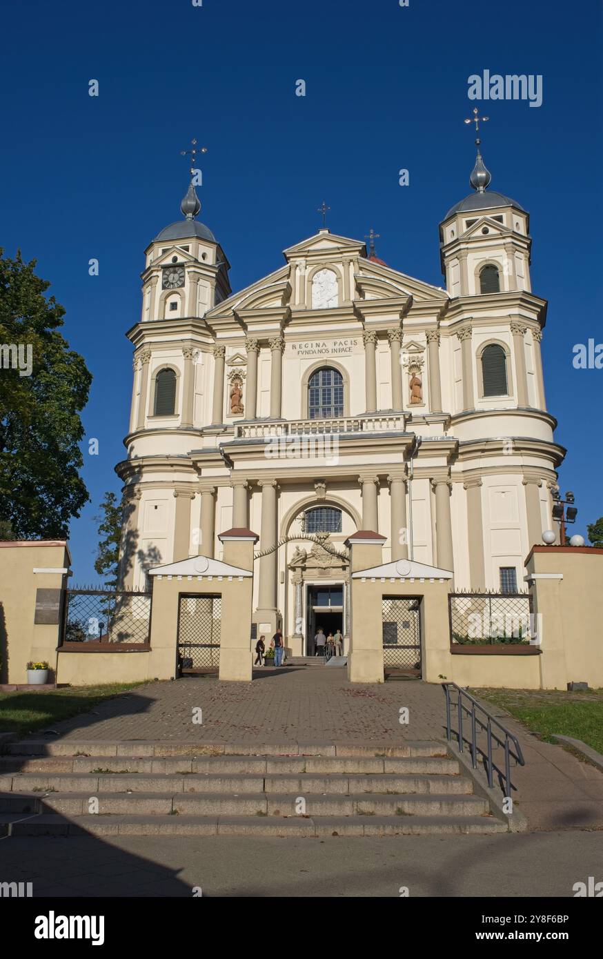Vilnius, Lithuania - Sep 21, 2024: St. Church of Apostles Peter and ...