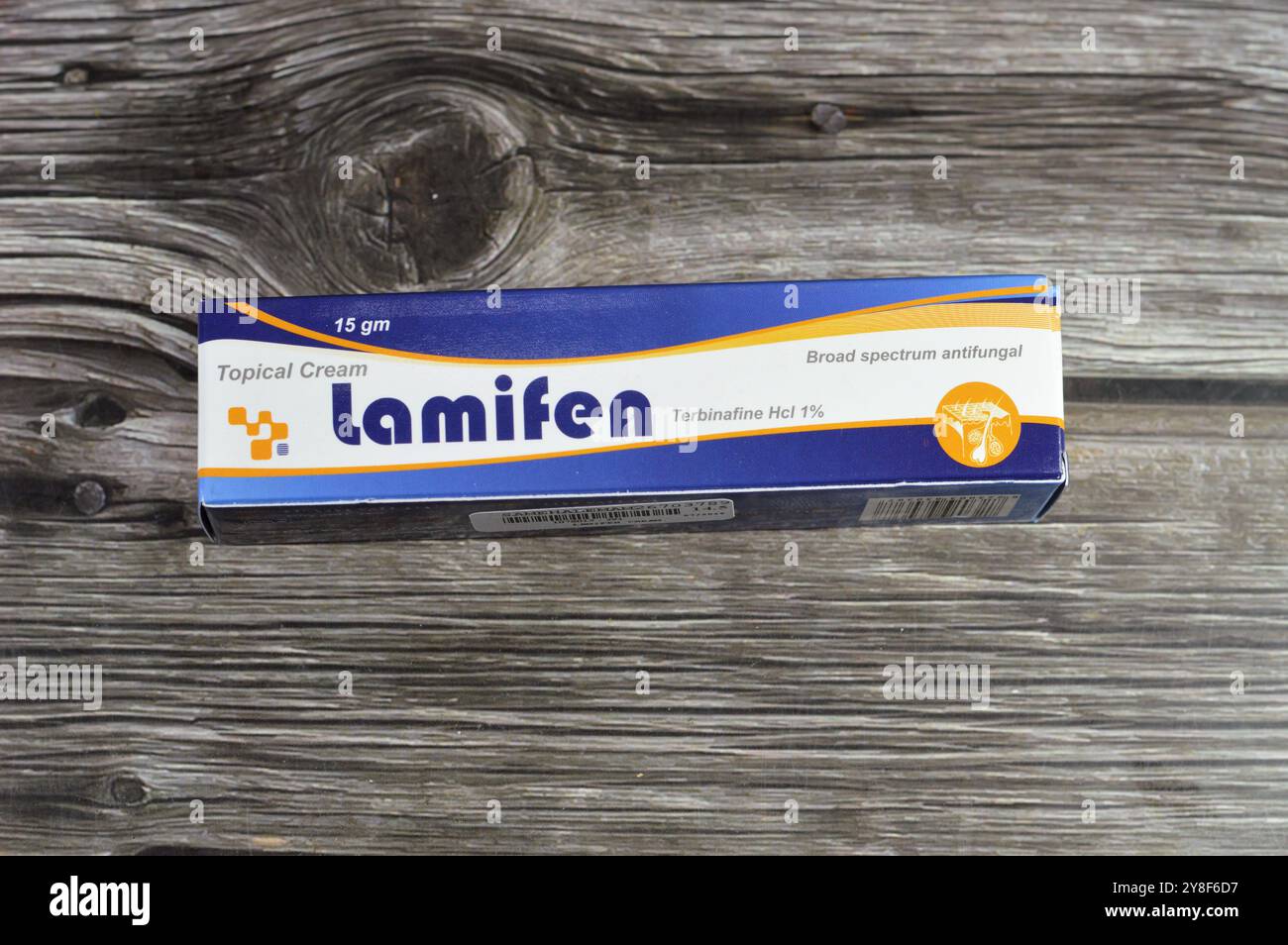Cairo, Egypt, September 29 2024: Lamifen cream terbinafine HCL topical ...