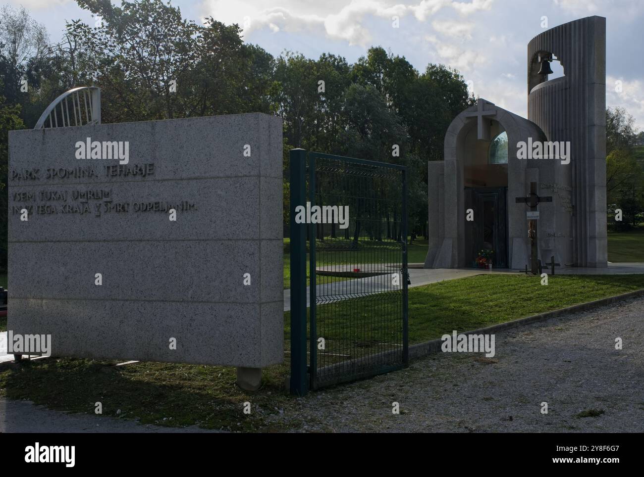 Teharje, Slovenia - Sep 19, 2024: German Wehrmacht barracks were built ...