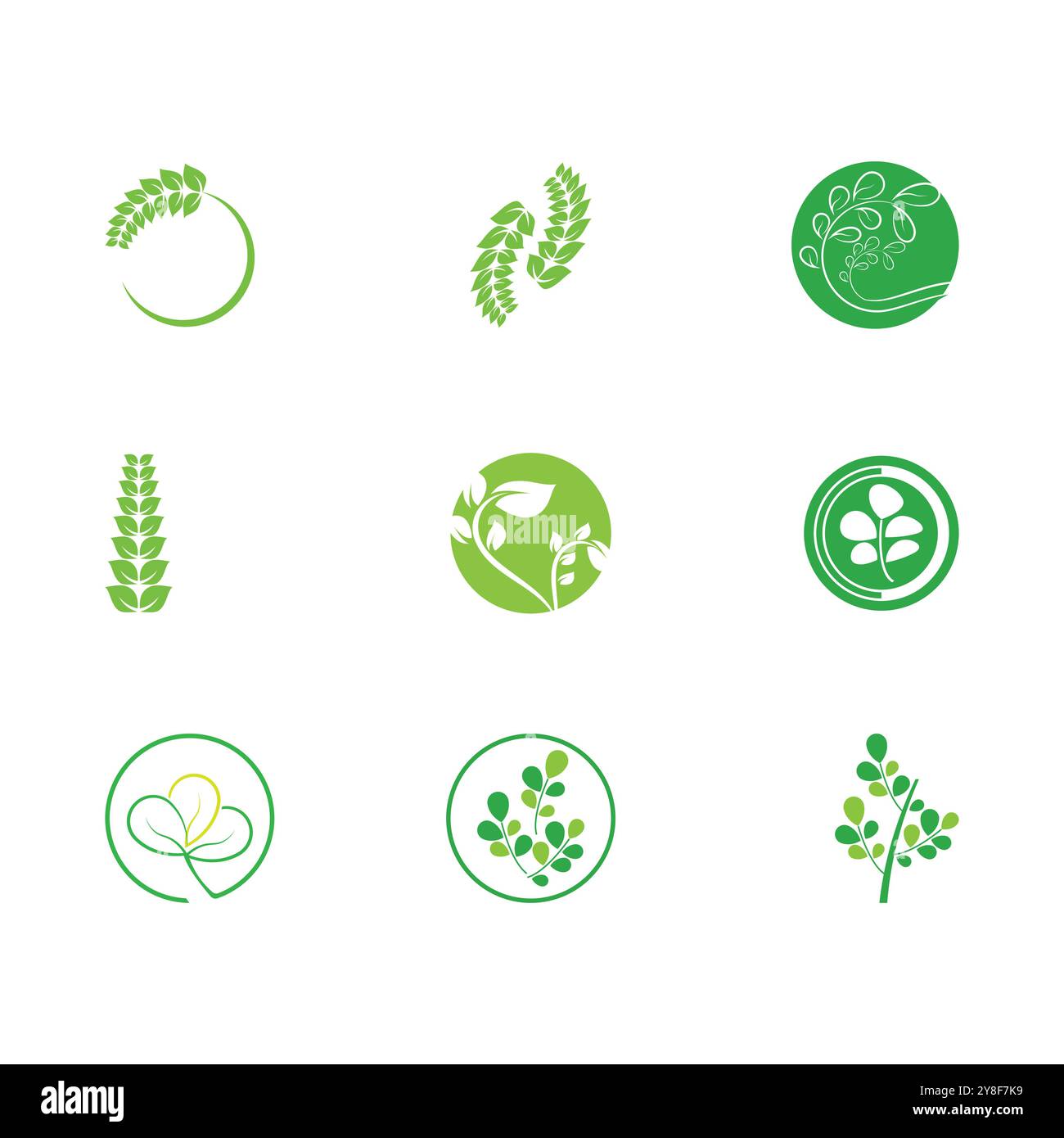 Leaf and Shutter Lens Aperture for Nature Photographer logo design ...