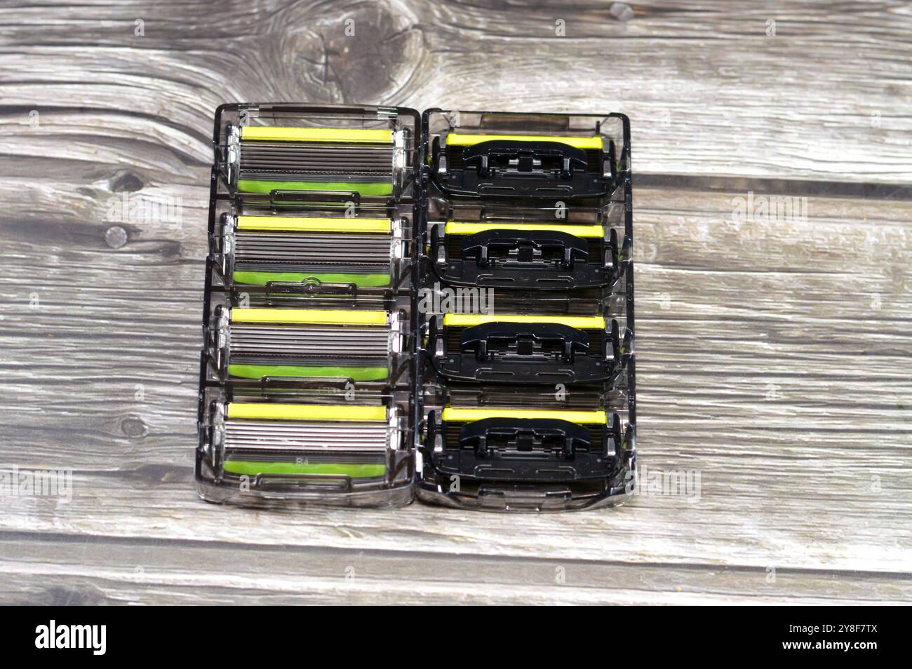 Six blade razor system with trimmer, smooth shaving with a patented six ...