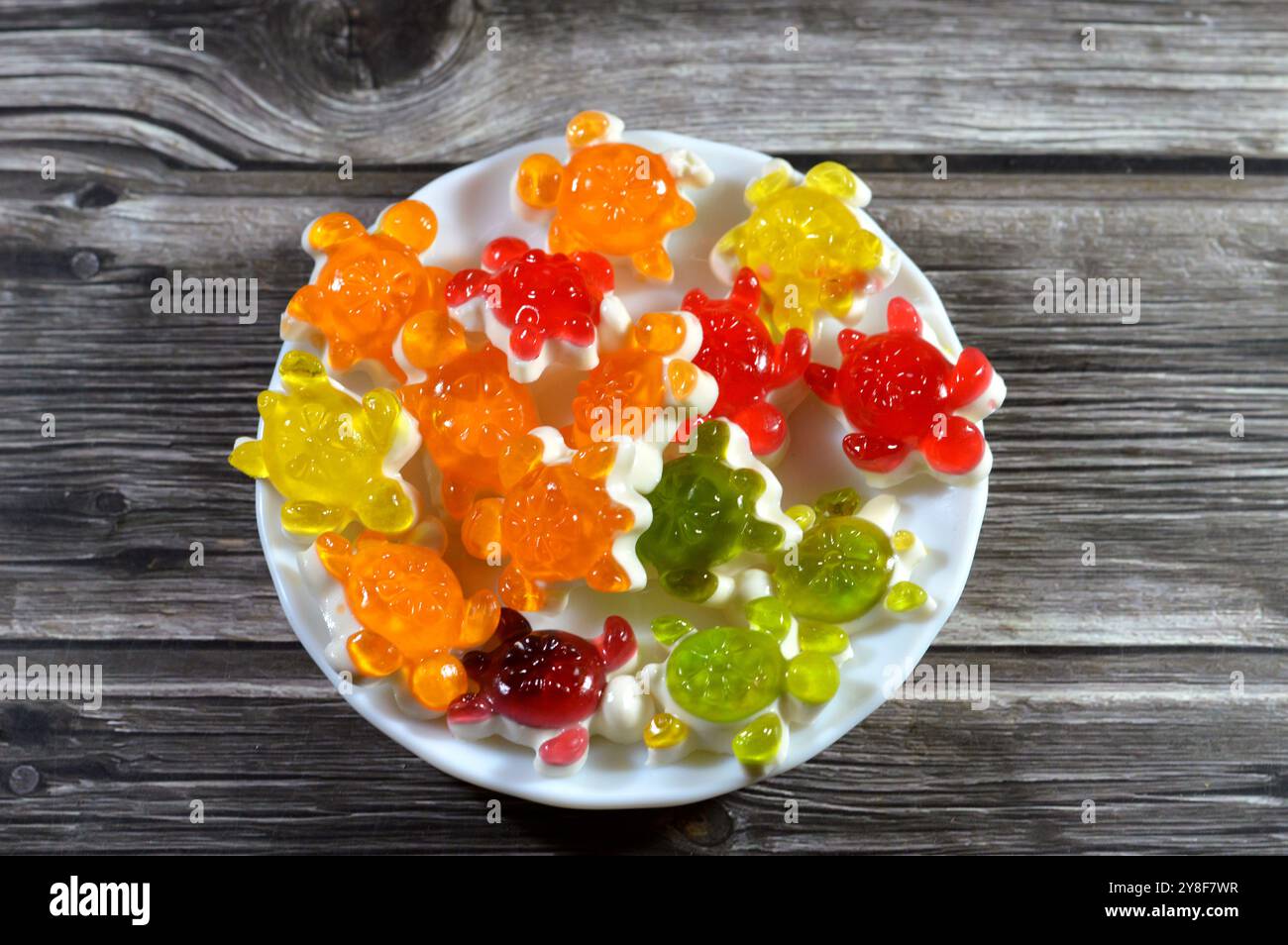 gummy candies shaped like turtles, soft and chewy with a variety of ...