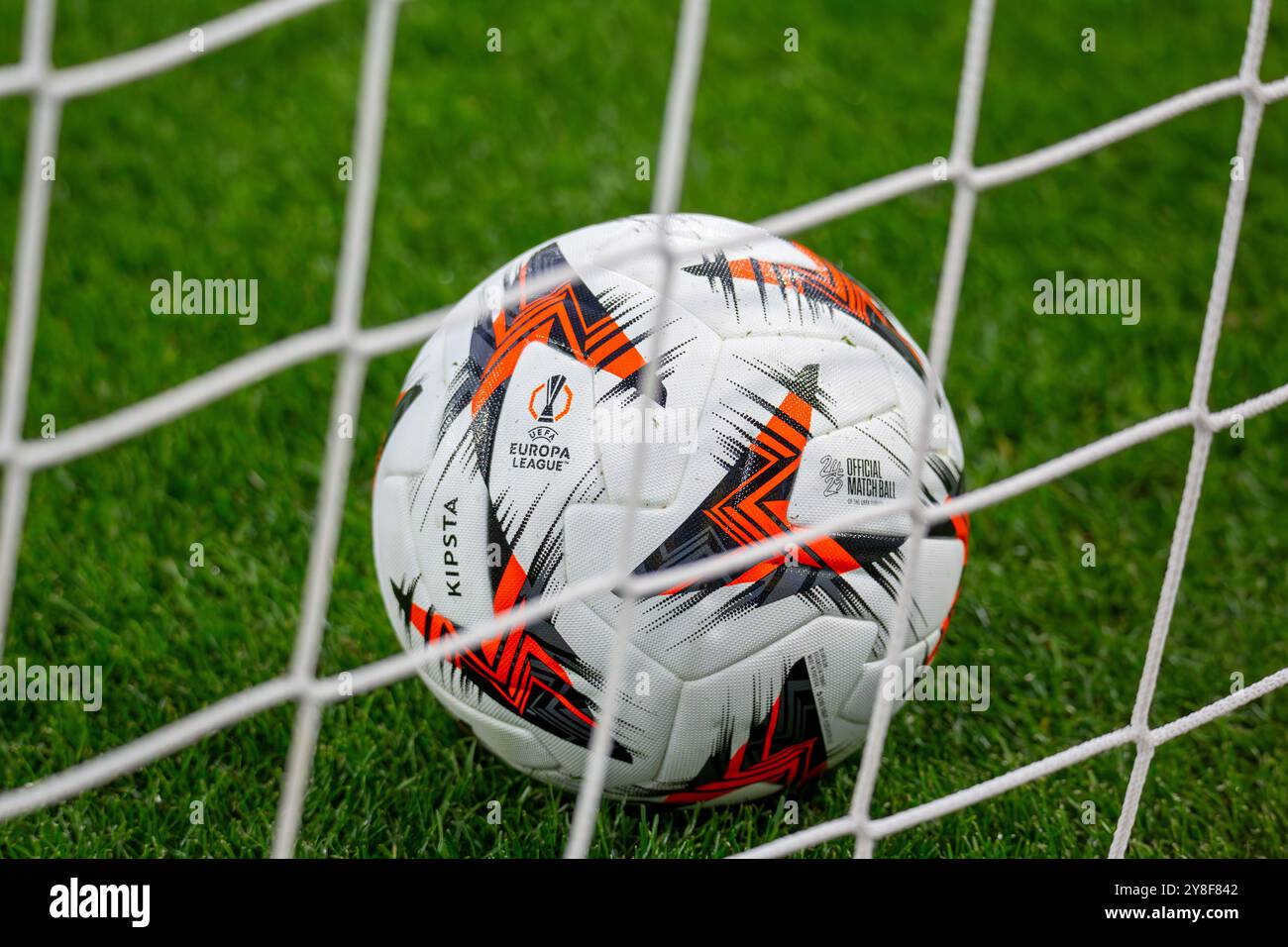 Symbol image UEFA Europa League 2024/25: Close-up of the official ...