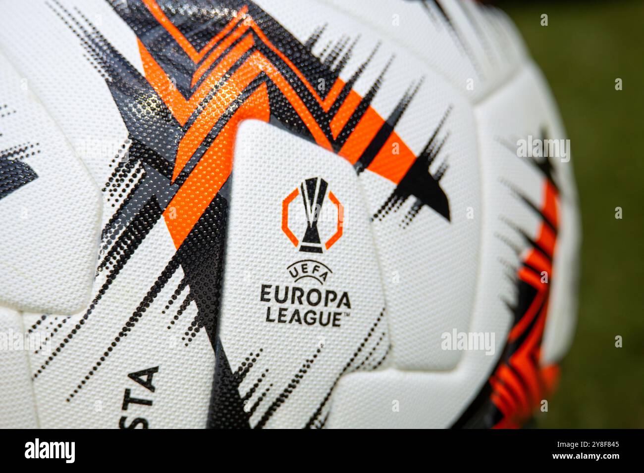 Symbol image UEFA Europa League 2024/25: Close-up of the official ...