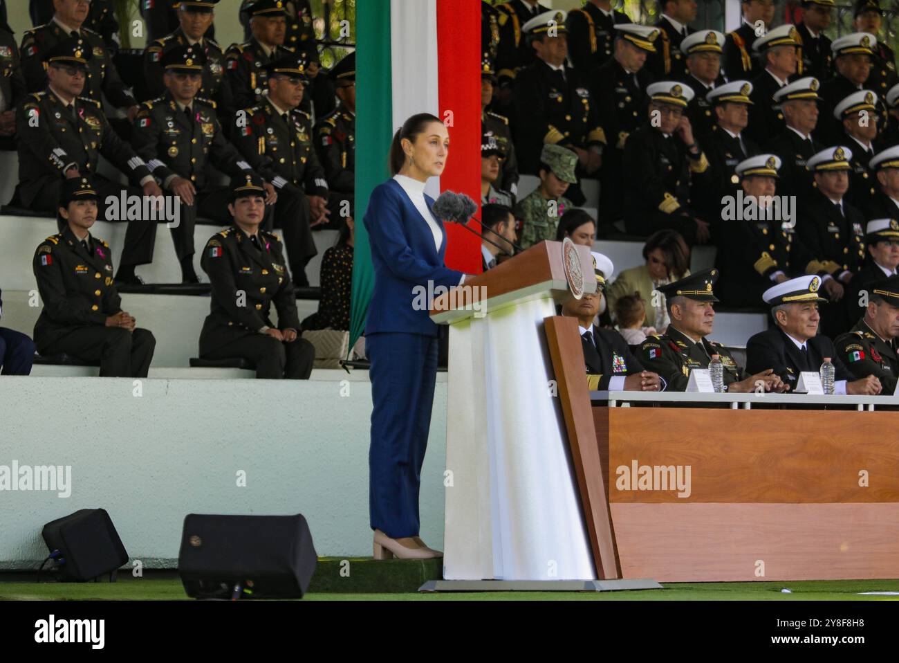Salute to the Armed Forces Ceremony Claudia Sheinbaum Pardo, Mexico s ...