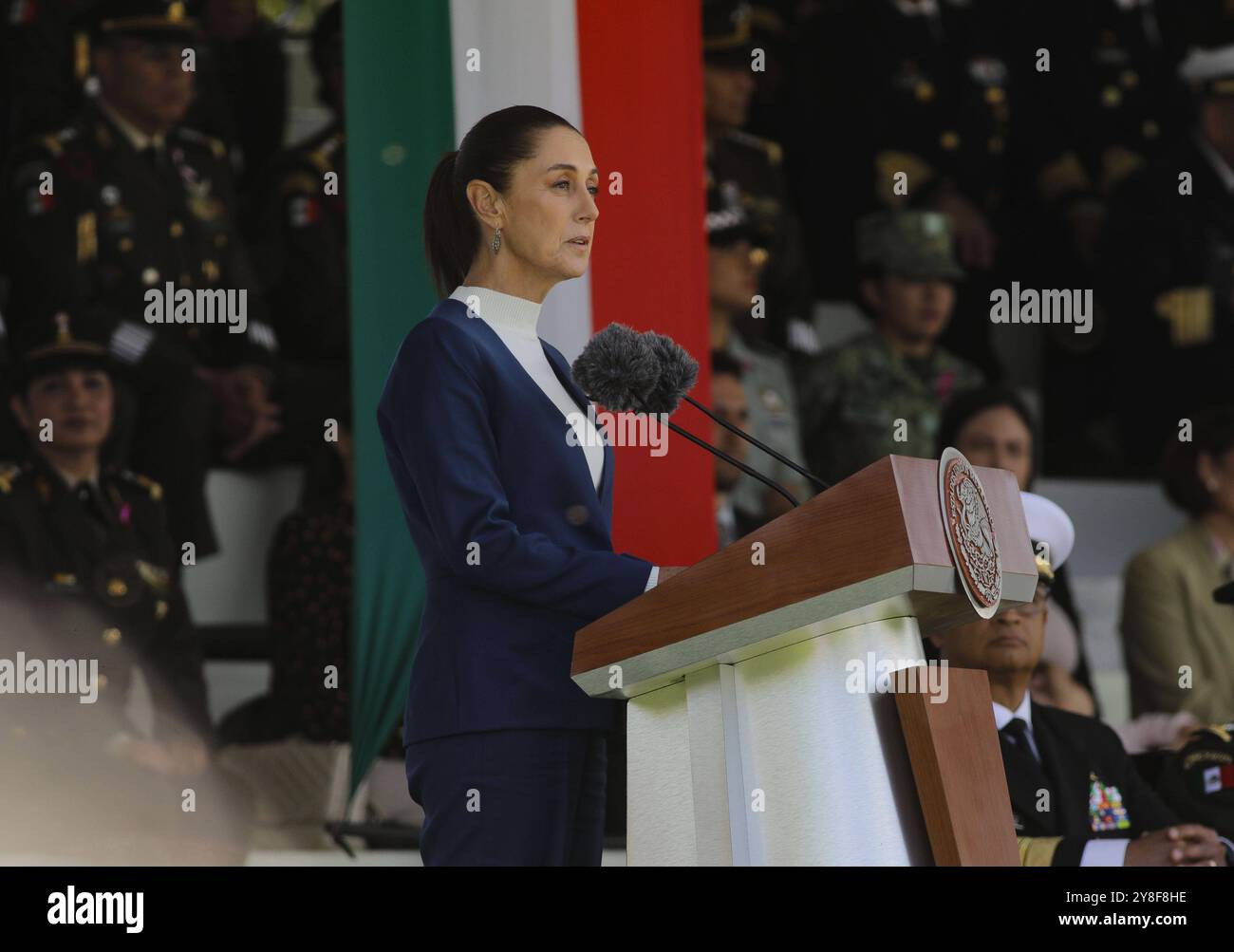 Salute to the Armed Forces Ceremony Claudia Sheinbaum Pardo, Mexico s ...