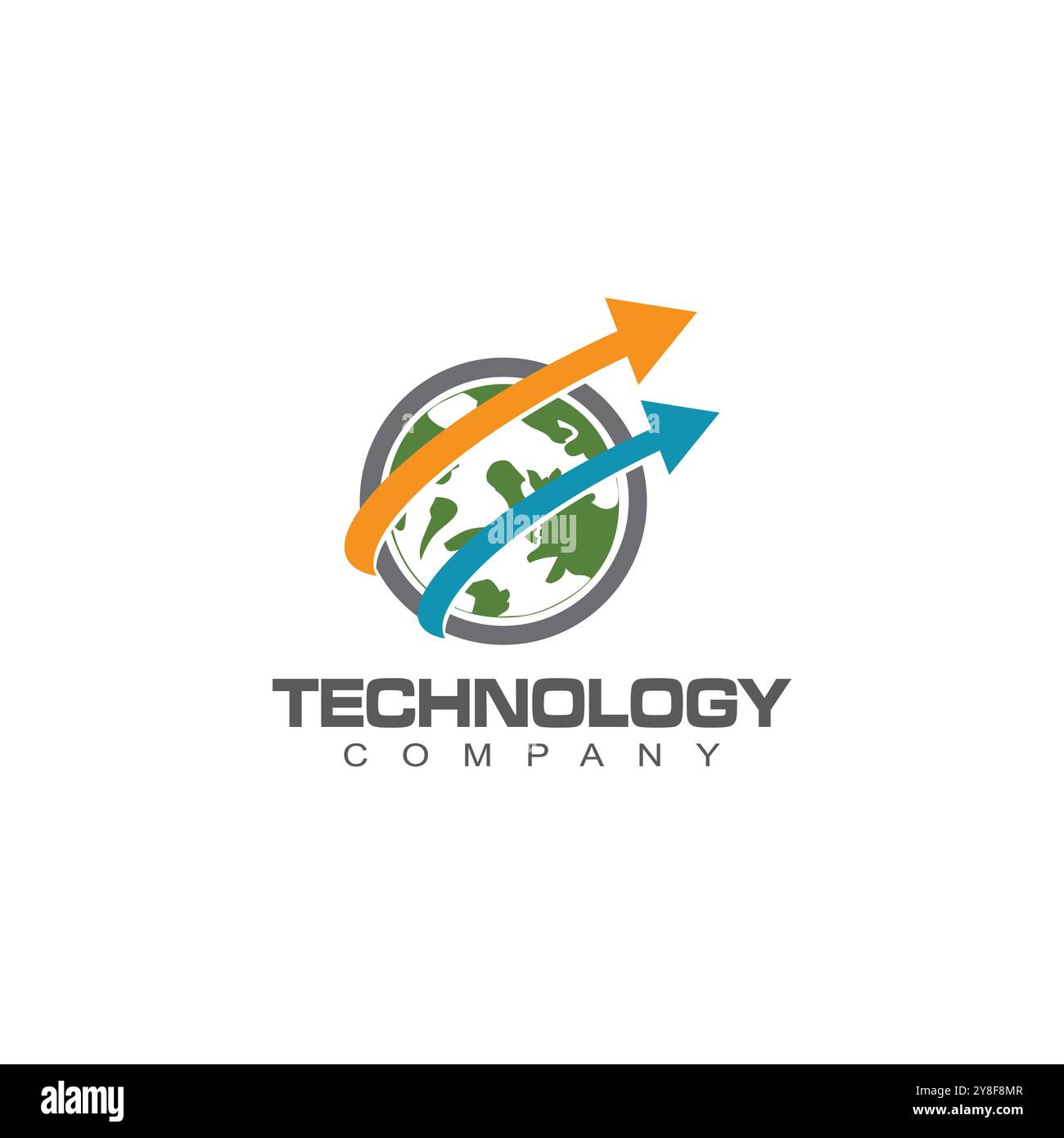 Technology logo template vector illustration Stock Vector Image & Art ...