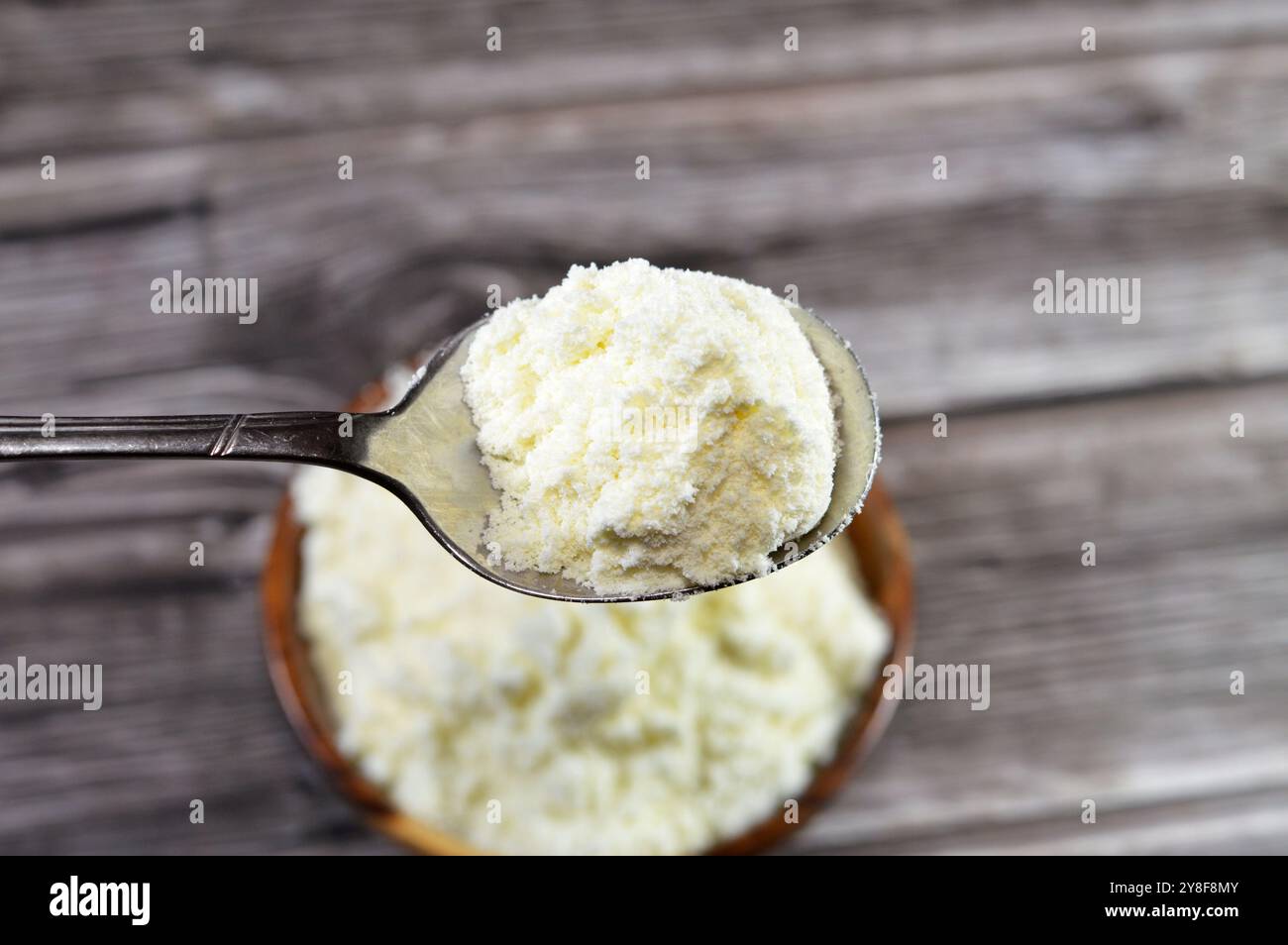 powdered dry milk, a manufactured dairy product made by evaporating ...