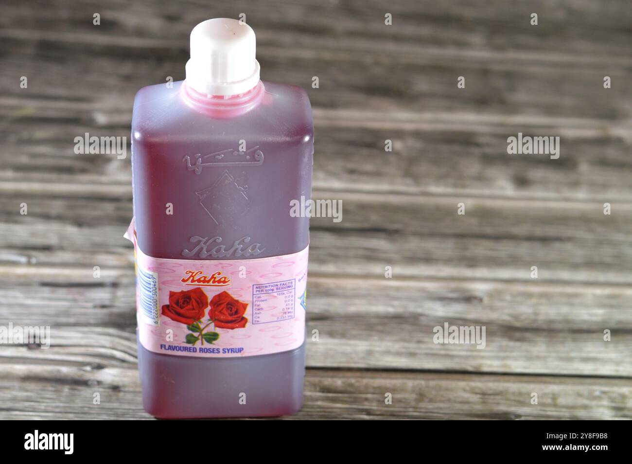 Cairo, Egypt, September 24 2024: Kaha flavoured roses syrup, Flavored ...