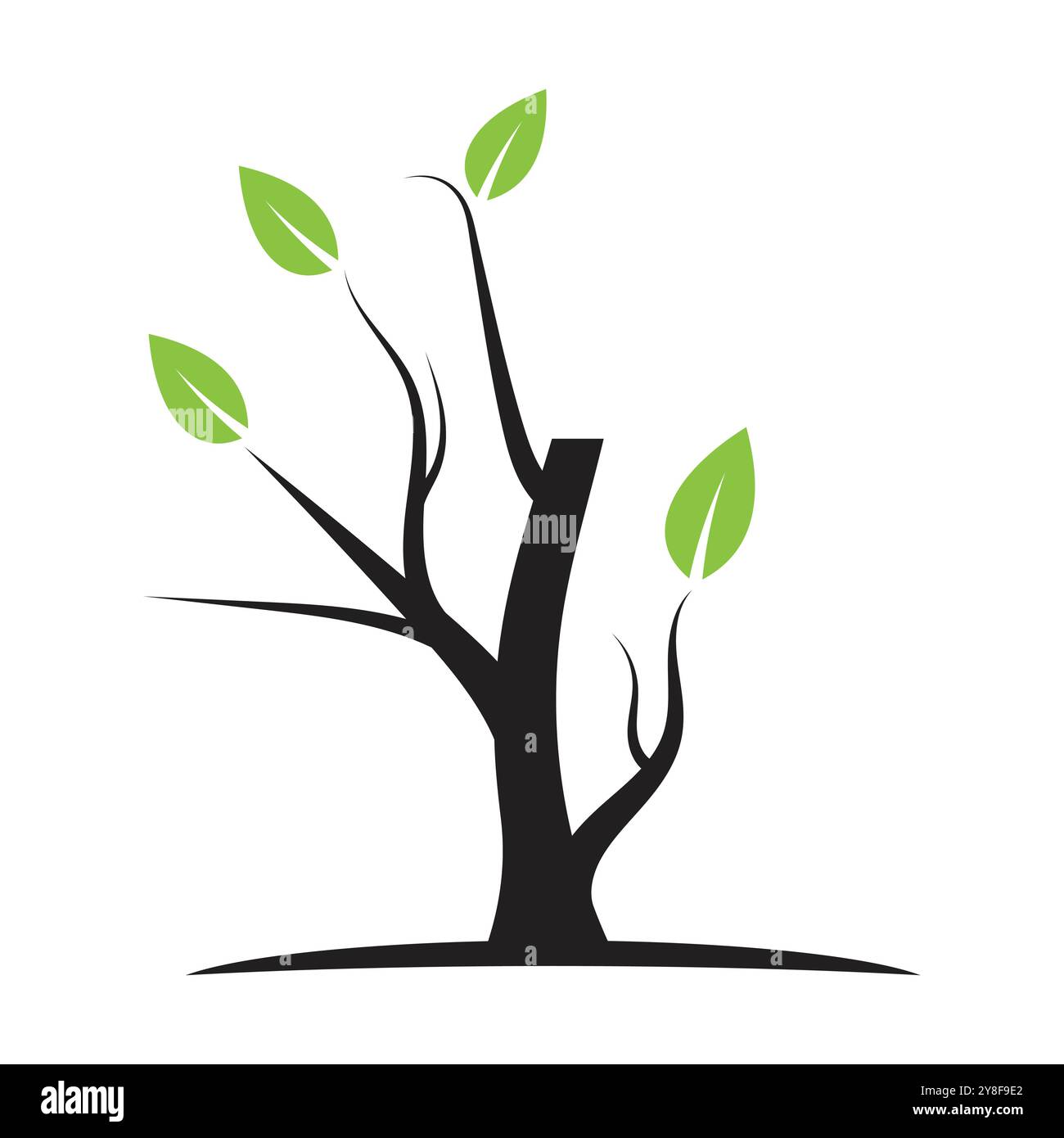 branch tree vector illustration summer clipart autumn clipart nature ...