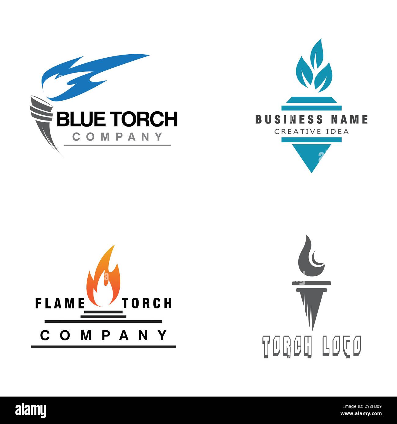 Torch light abstract Cut Out Stock Images & Pictures - Alamy