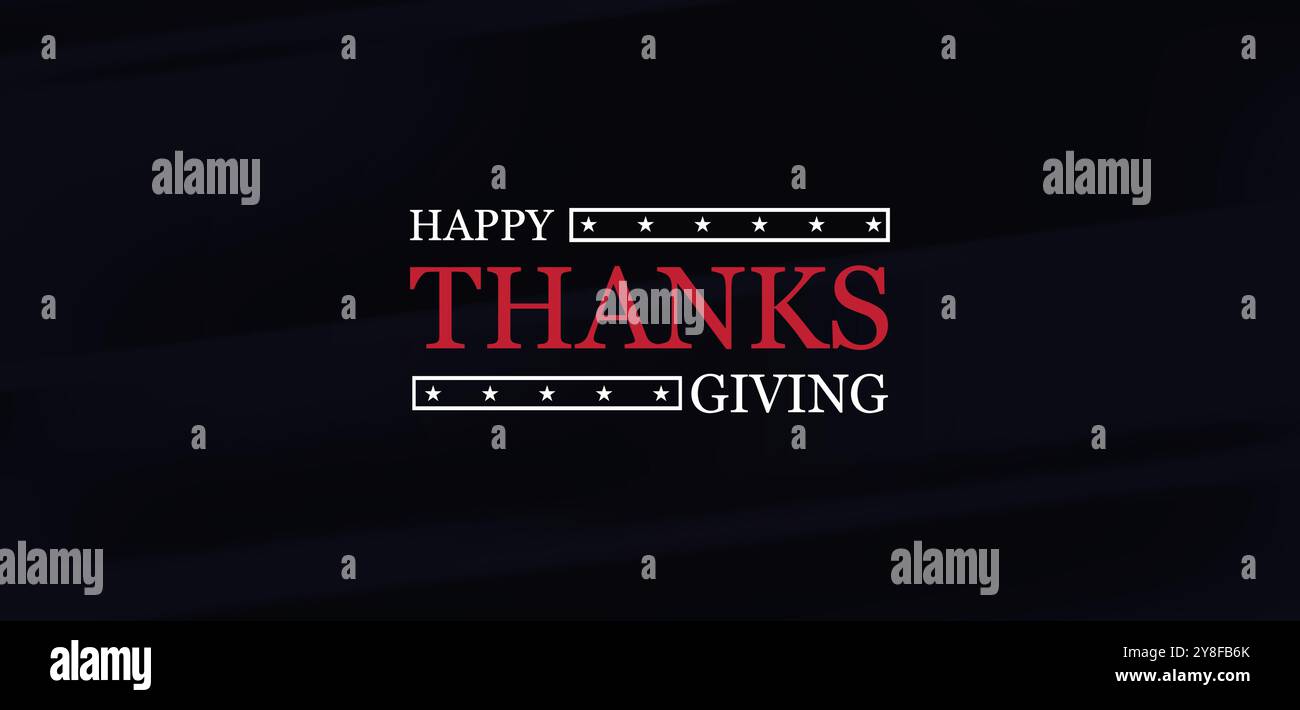 Thanksgiving Joy A Holiday for Reflection and Appreciation Stock Vector ...