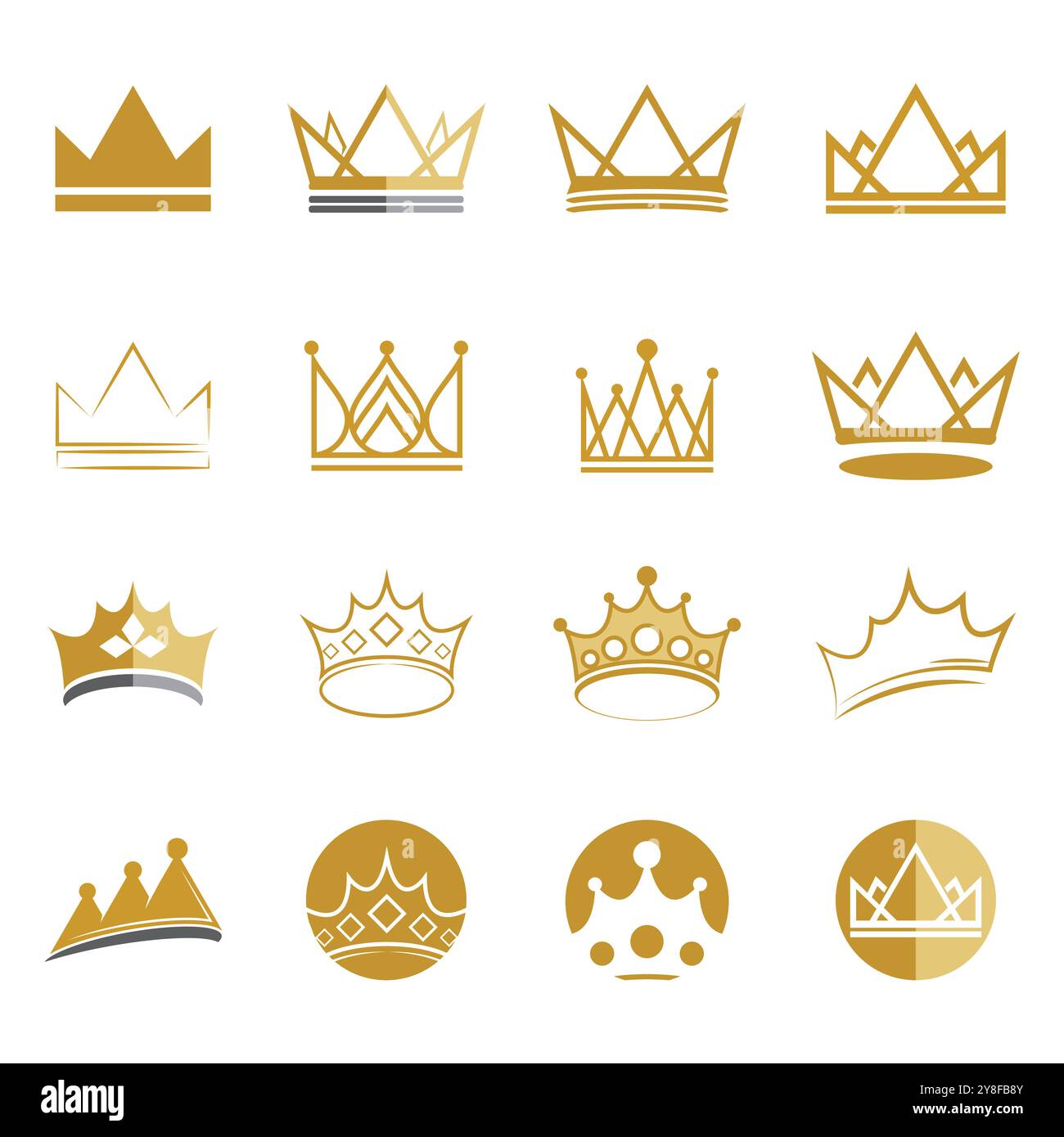 Royal king queen Stock Vector Images - Alamy