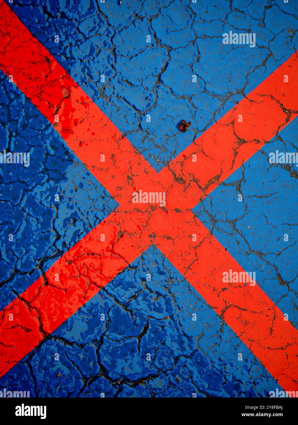 object in a cross shape or form, pattern and texture on a surface ...