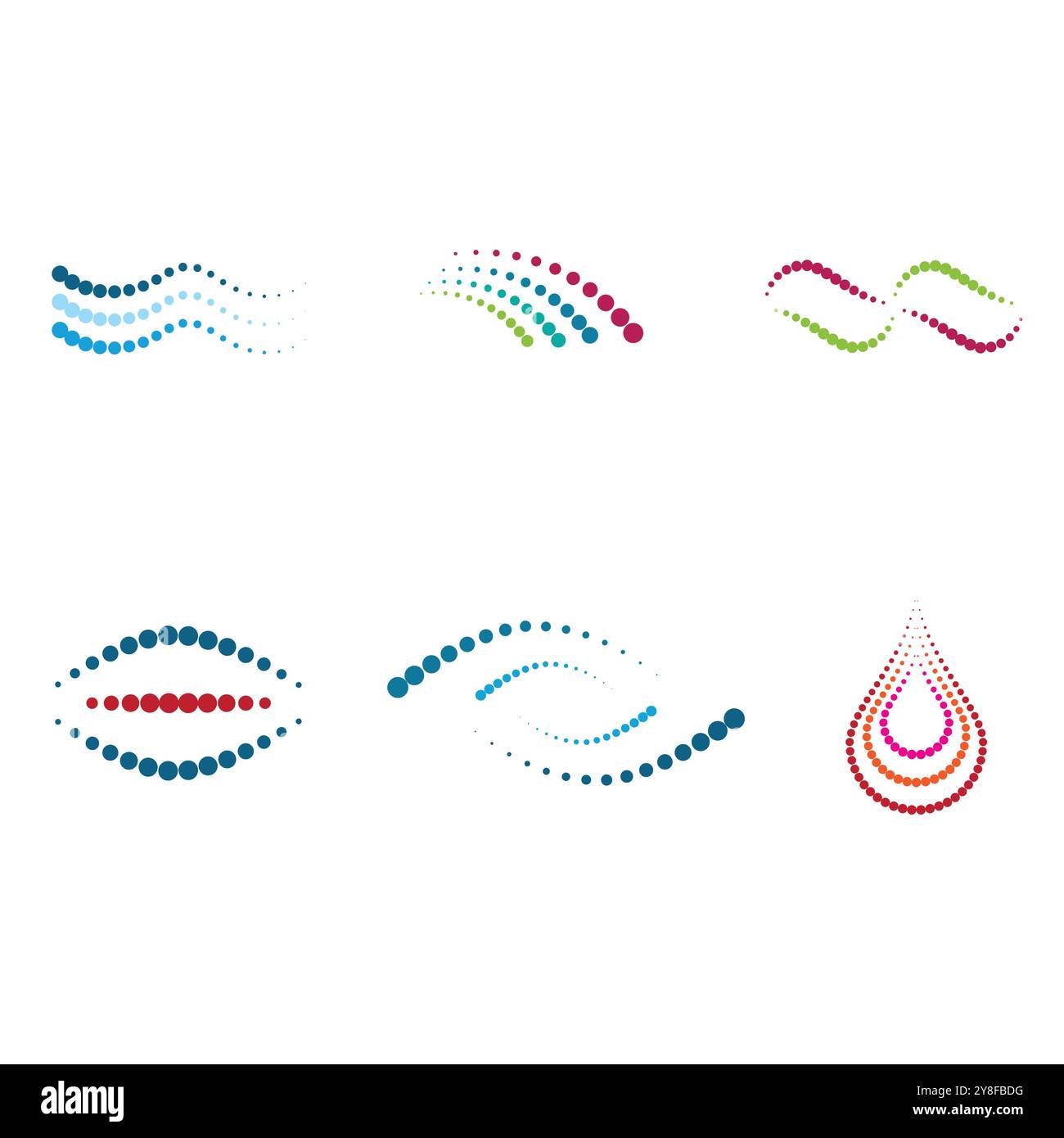 Diagram set flat design Cut Out Stock Images & Pictures - Alamy