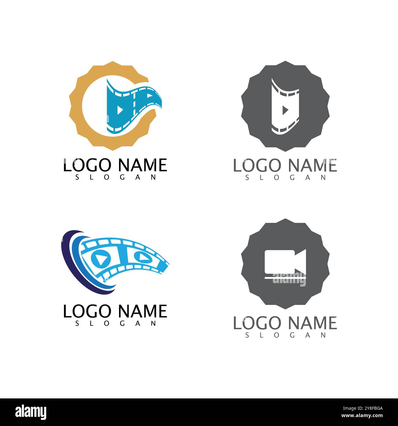 Cinematography concept film movie Stock Vector Images - Alamy